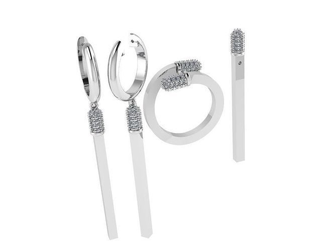 Match Diamond Set 0488 3d Model 3d Printable Cgtrader