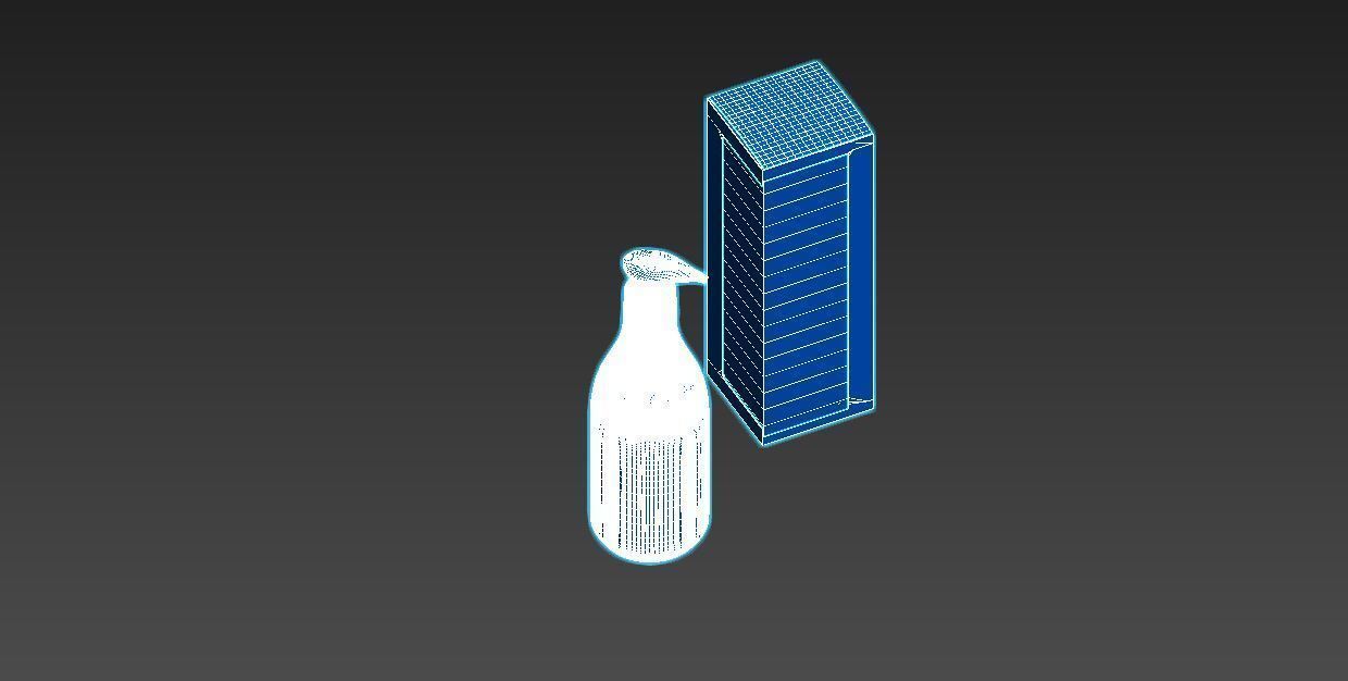 Pump Shampoo 3D model | CGTrader