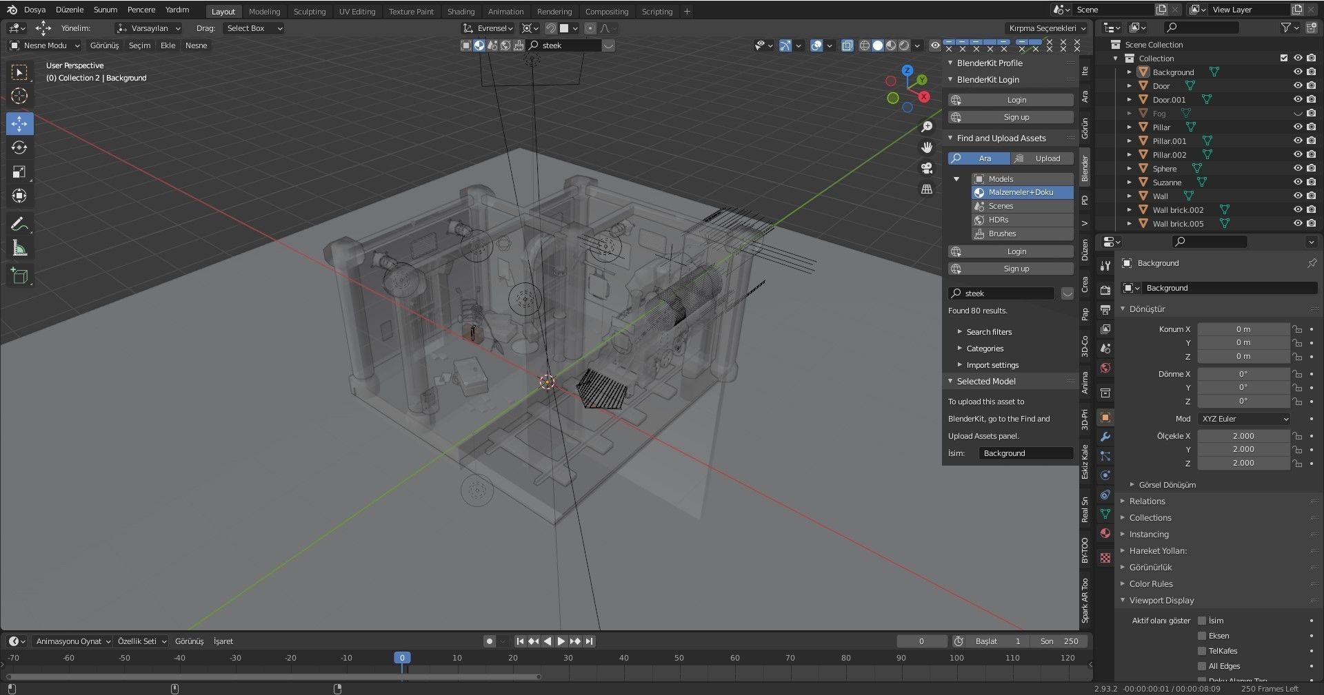 HARRY POTTER ISOMETRIC ROOM 3D model | CGTrader