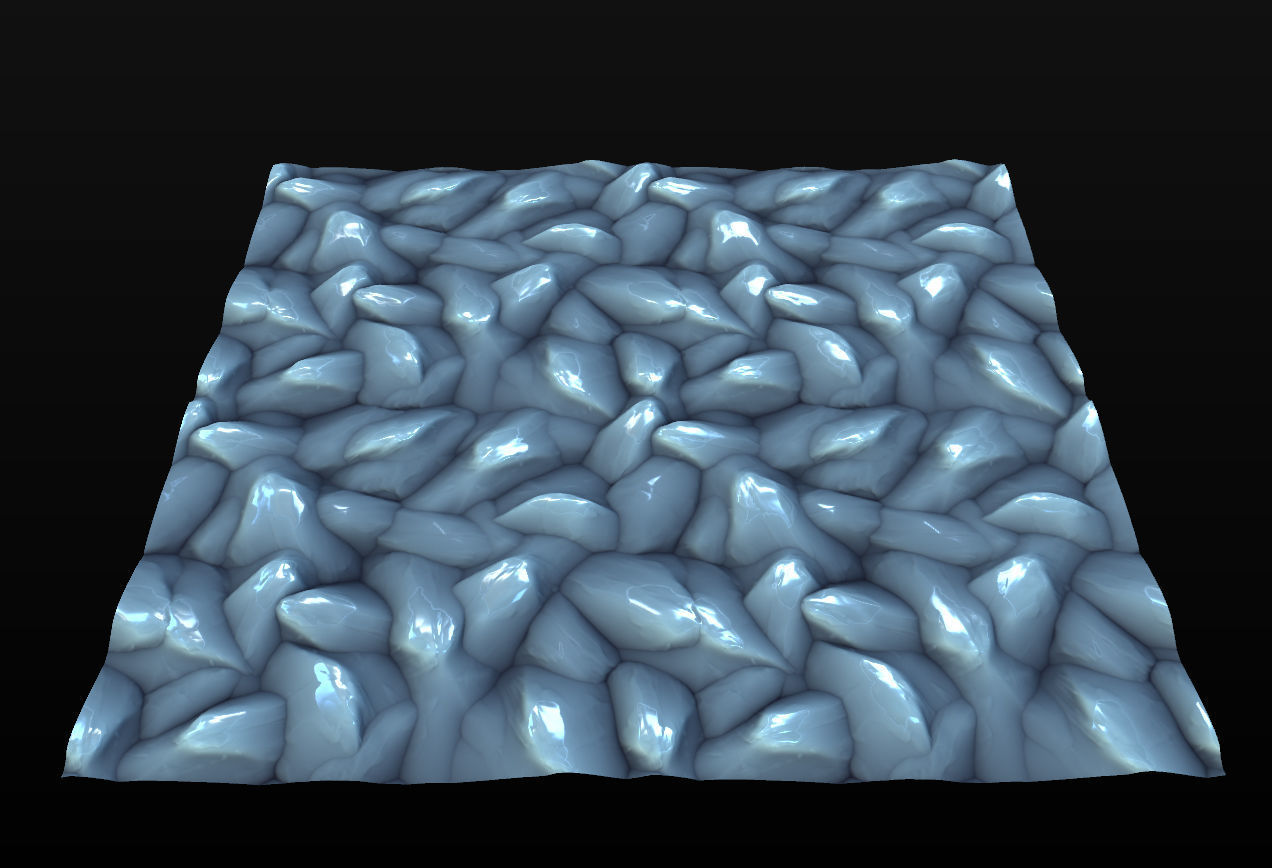 8 Stylized and Seamless Crystals and Rocks PBR Materials - Set 4 ...