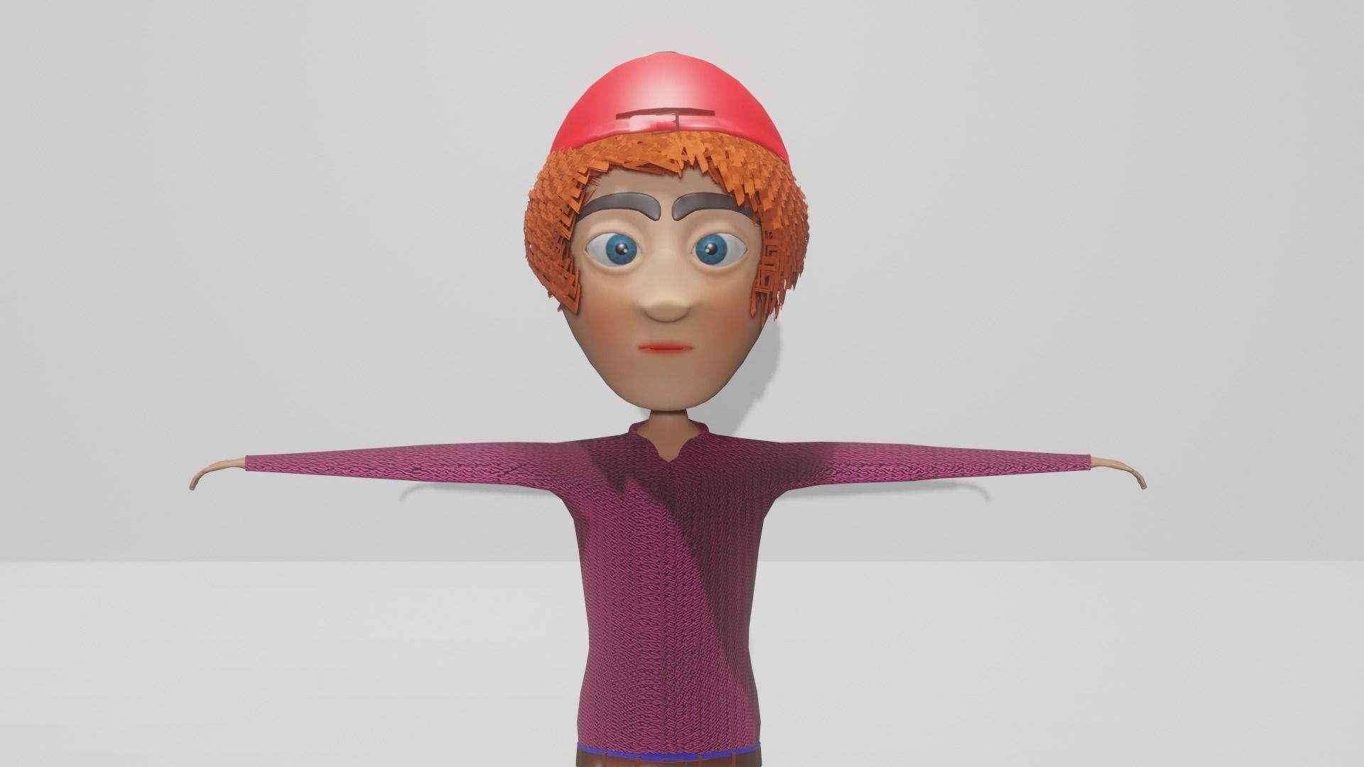 3D model Young boy 3d model VR / AR / low-poly | CGTrader