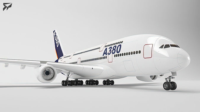 Airbus A380 3D model | CGTrader