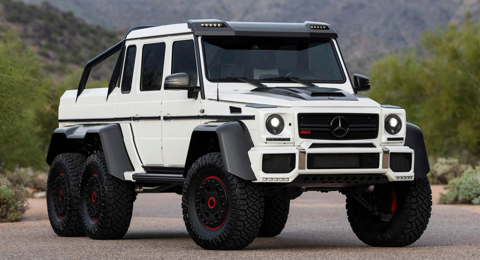 Mercedes Brabus B63 G63 6X6 3D model | CGTrader
