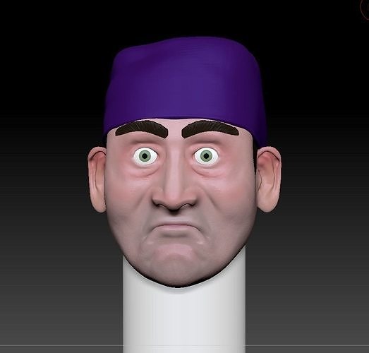 The Office Prison Mike Model 3D model 3D printable | CGTrader