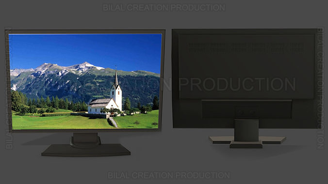3D model COMPUTER LCD VR / AR / low-poly | CGTrader