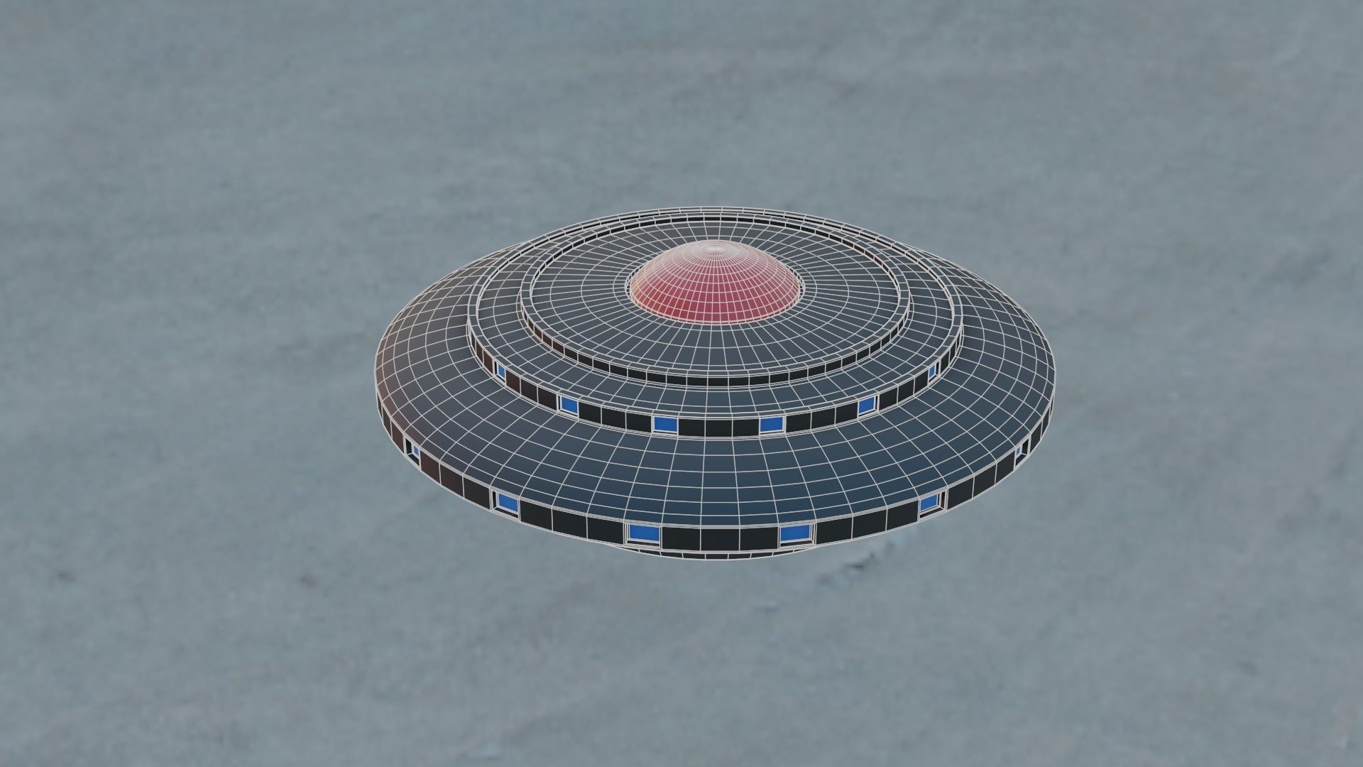 Unidentified flying object UFO free VR / AR / low-poly 3D model | CGTrader