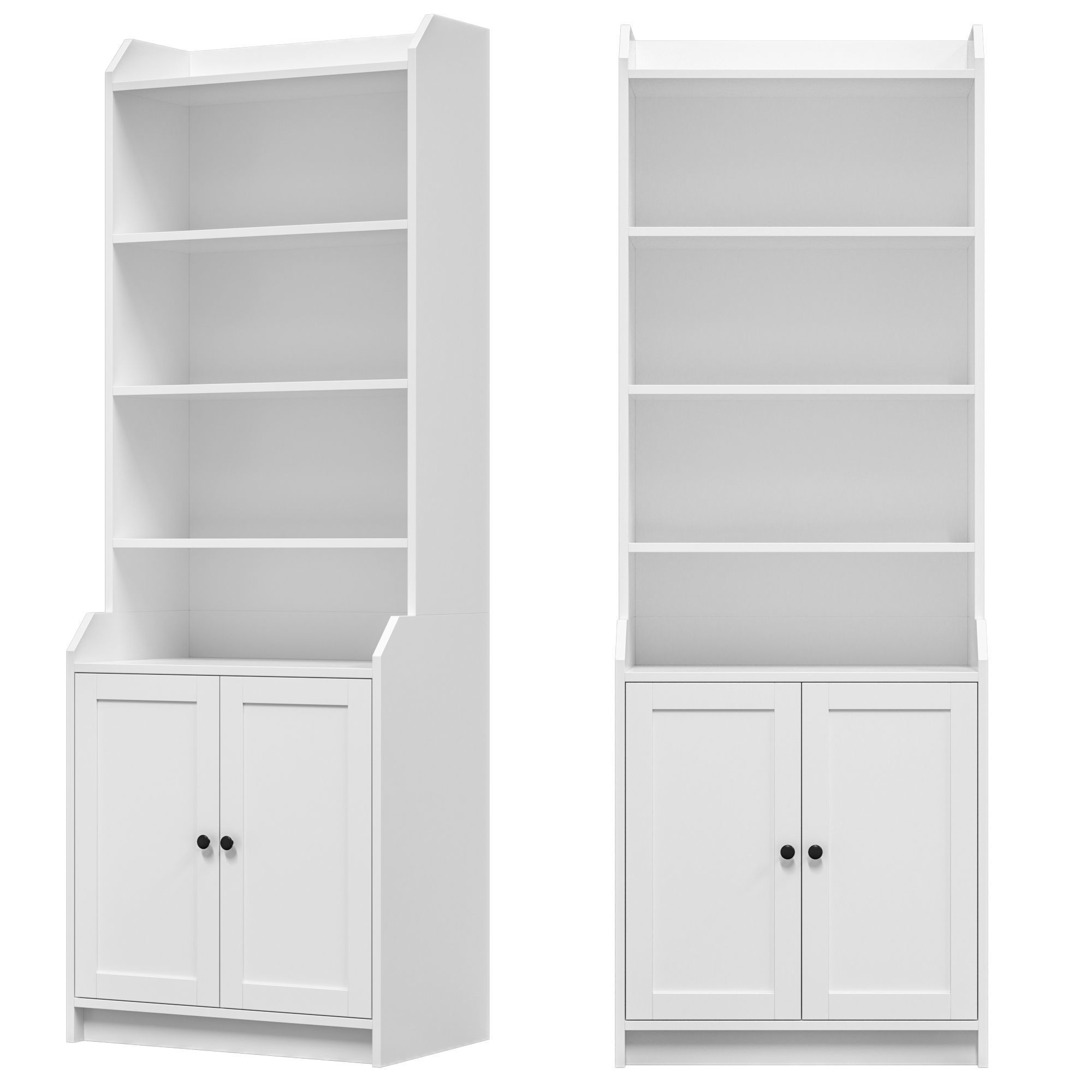 IKEA - HAUGA HAUGA high cabinet with 2 doors 3D model | CGTrader