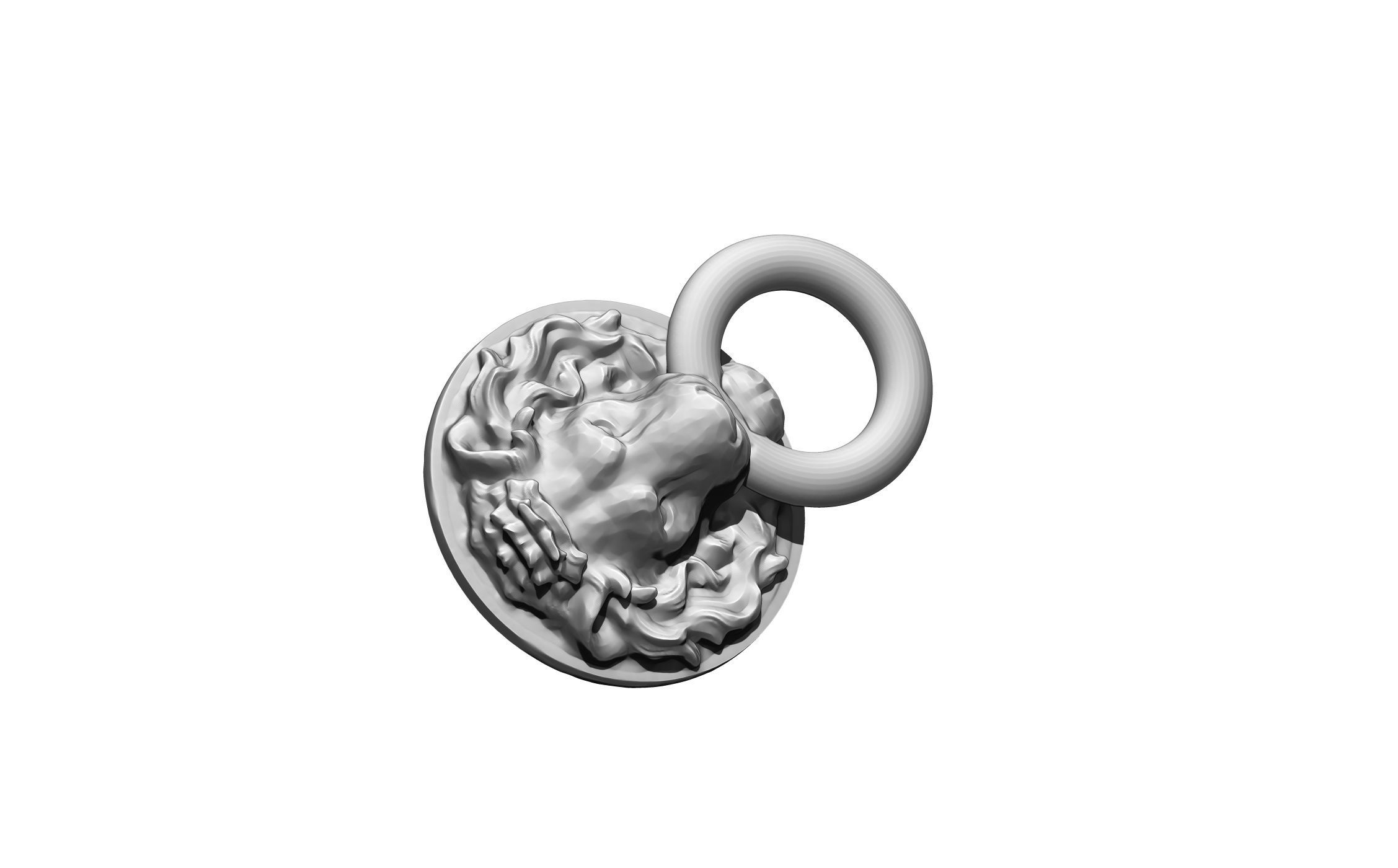 Animal head Lion Door Decoration 3D model 3D printable | CGTrader