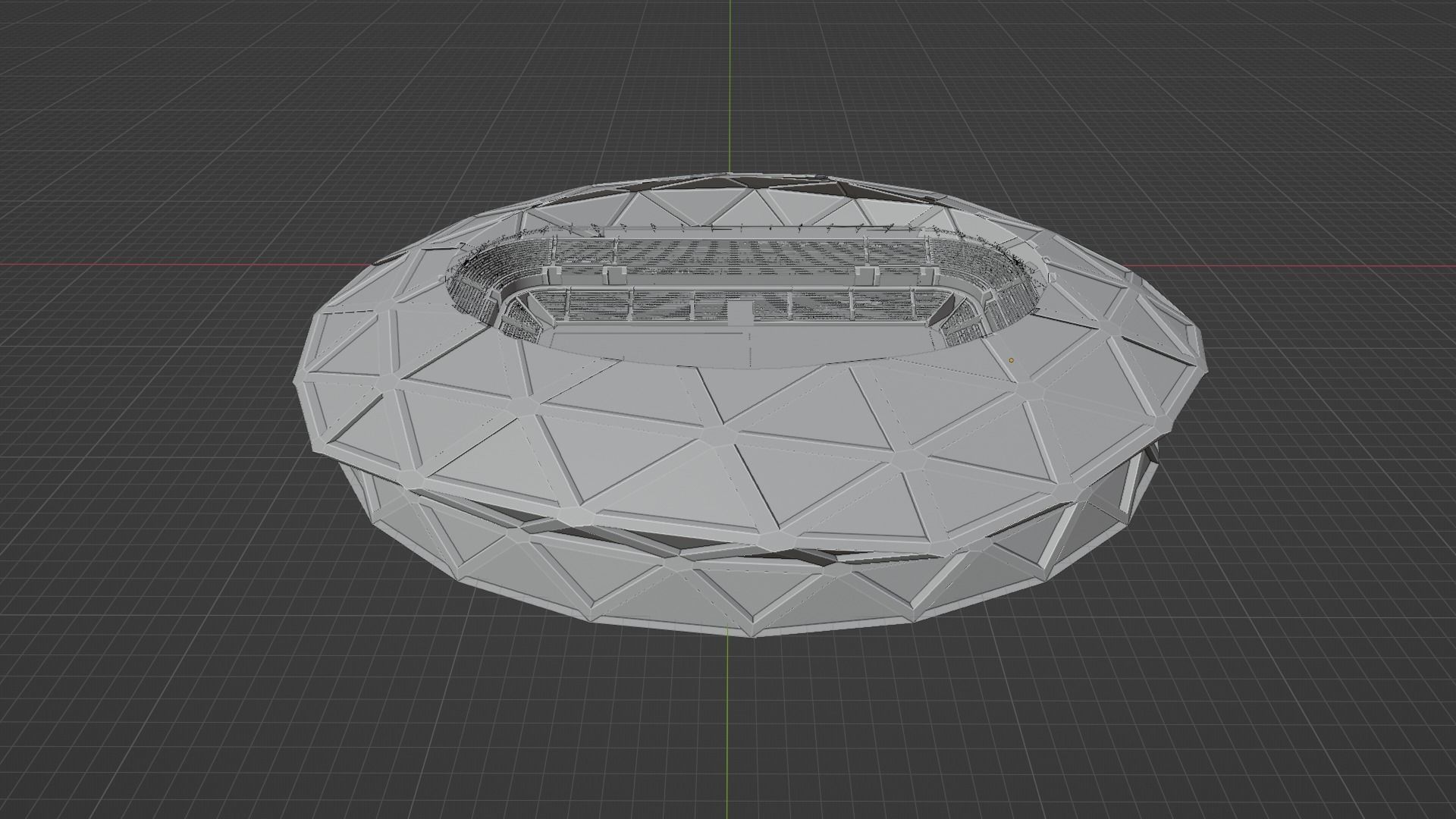 3D model Football Stadium VR / AR / low-poly | CGTrader