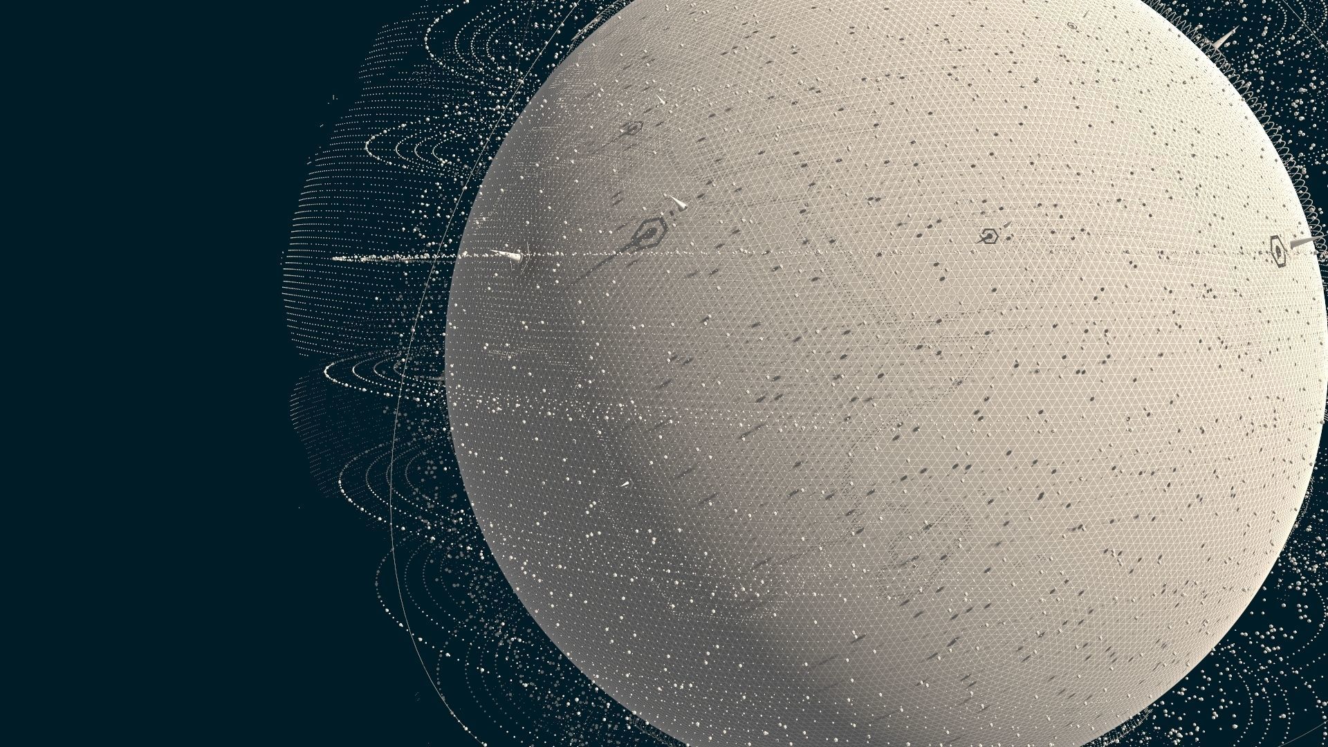 Animated Hologram Planet Earth v2 3D model animated rigged | CGTrader