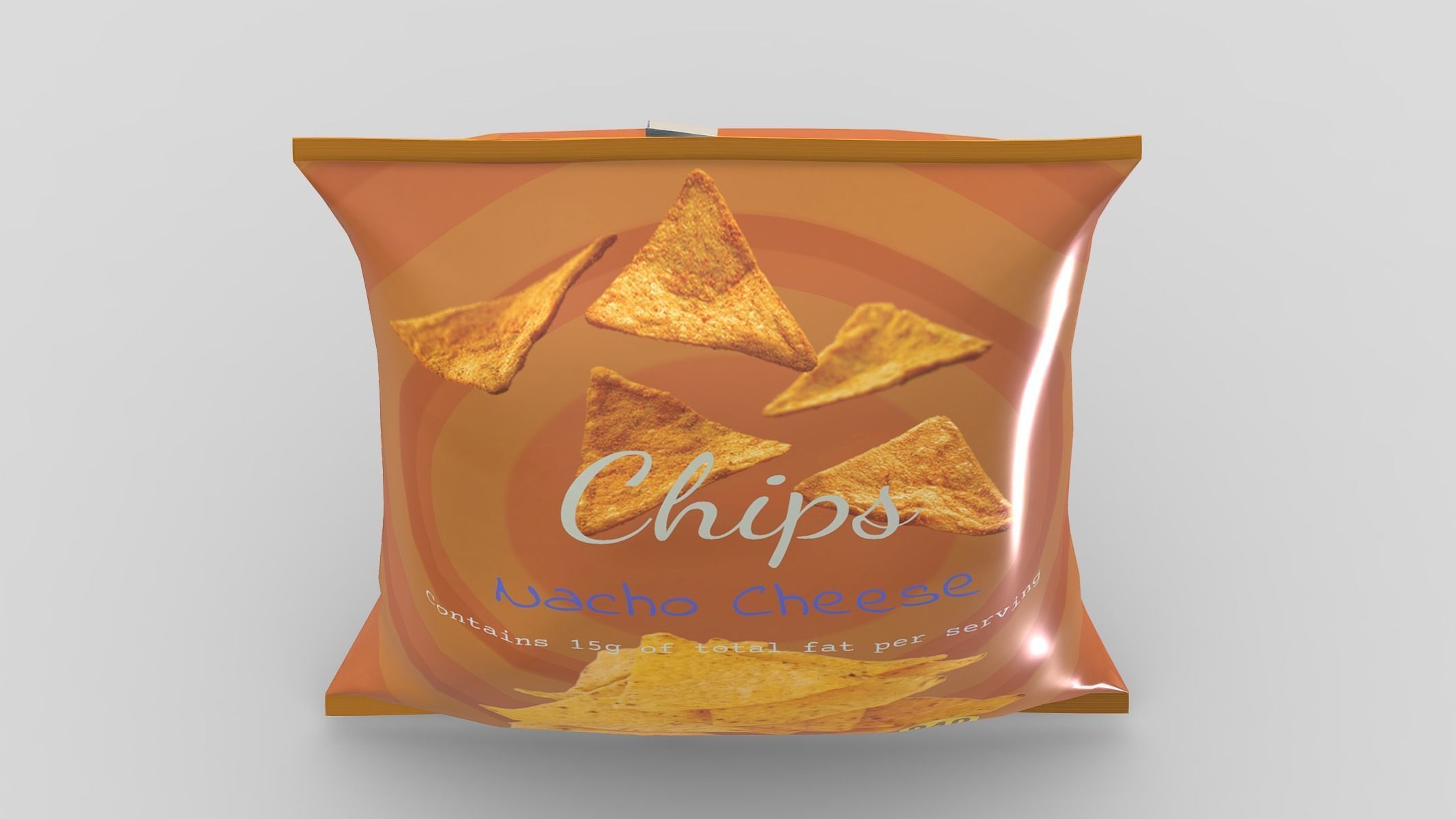 3D model Supermarket Chips 02 Low Poly PBR Realistic VR / AR / low-poly ...