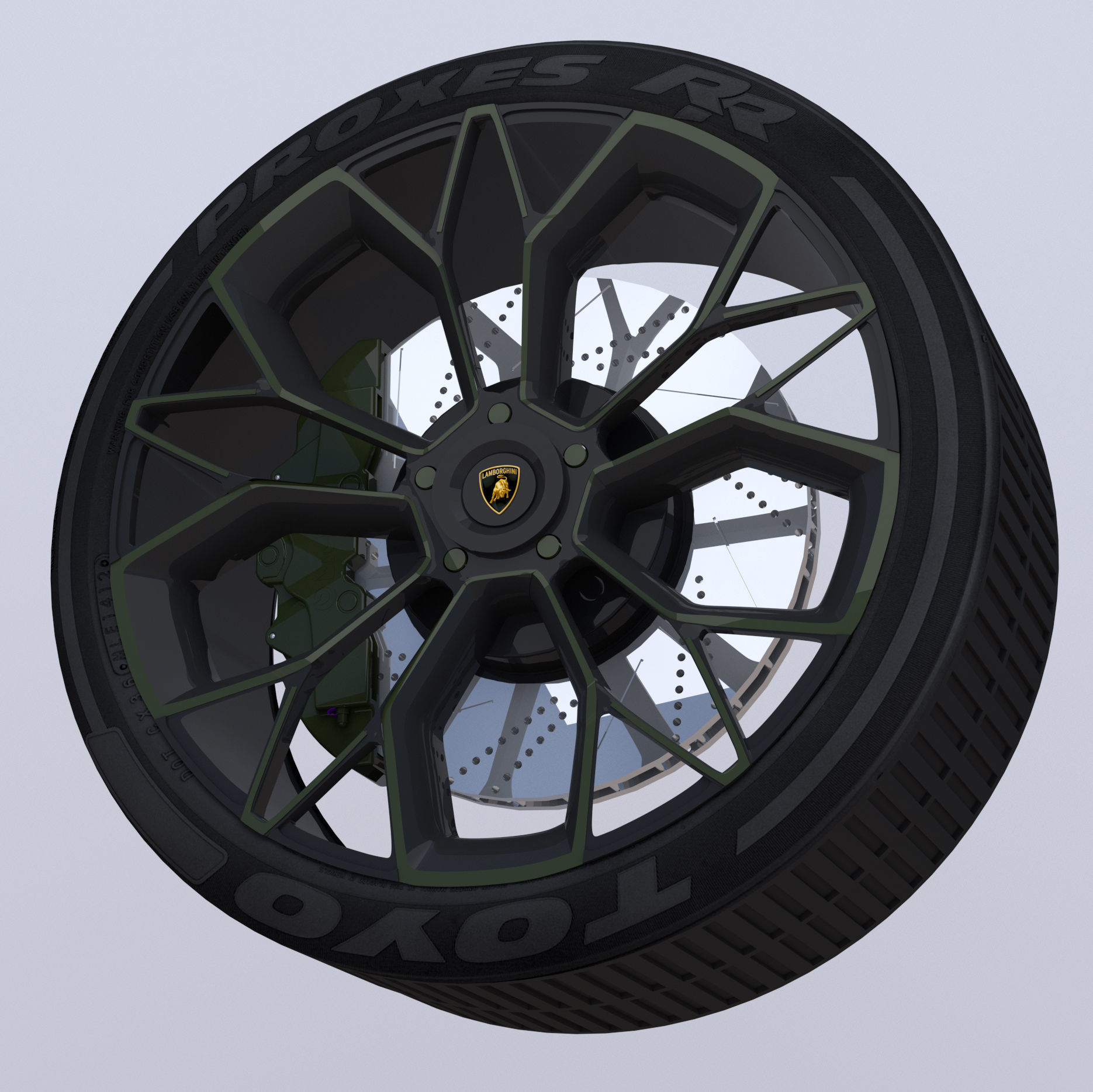 Luxury Car Rim 3D model | CGTrader