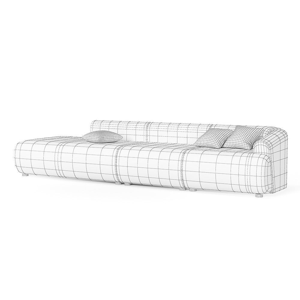 Sofia modular sofa 3D model | CGTrader