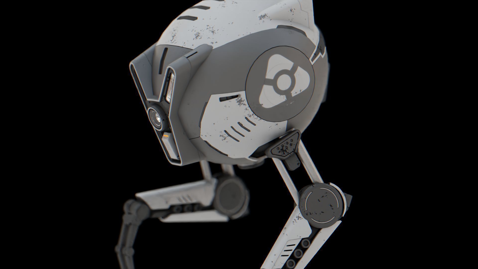 UTILITY BOT BOSCH rigged 3D model rigged | CGTrader