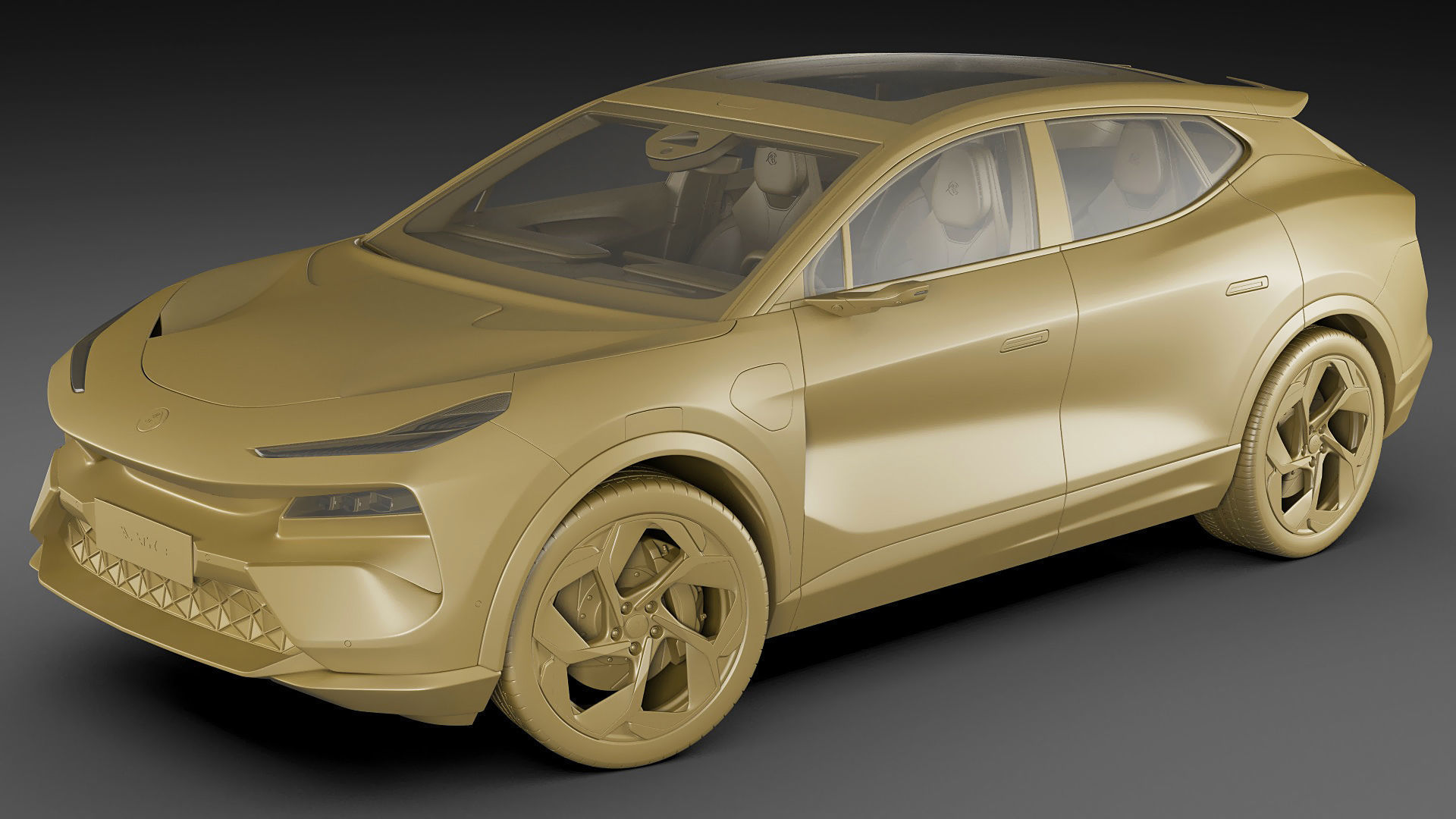 Lotus Eletre 2023 with interior 3D model | CGTrader