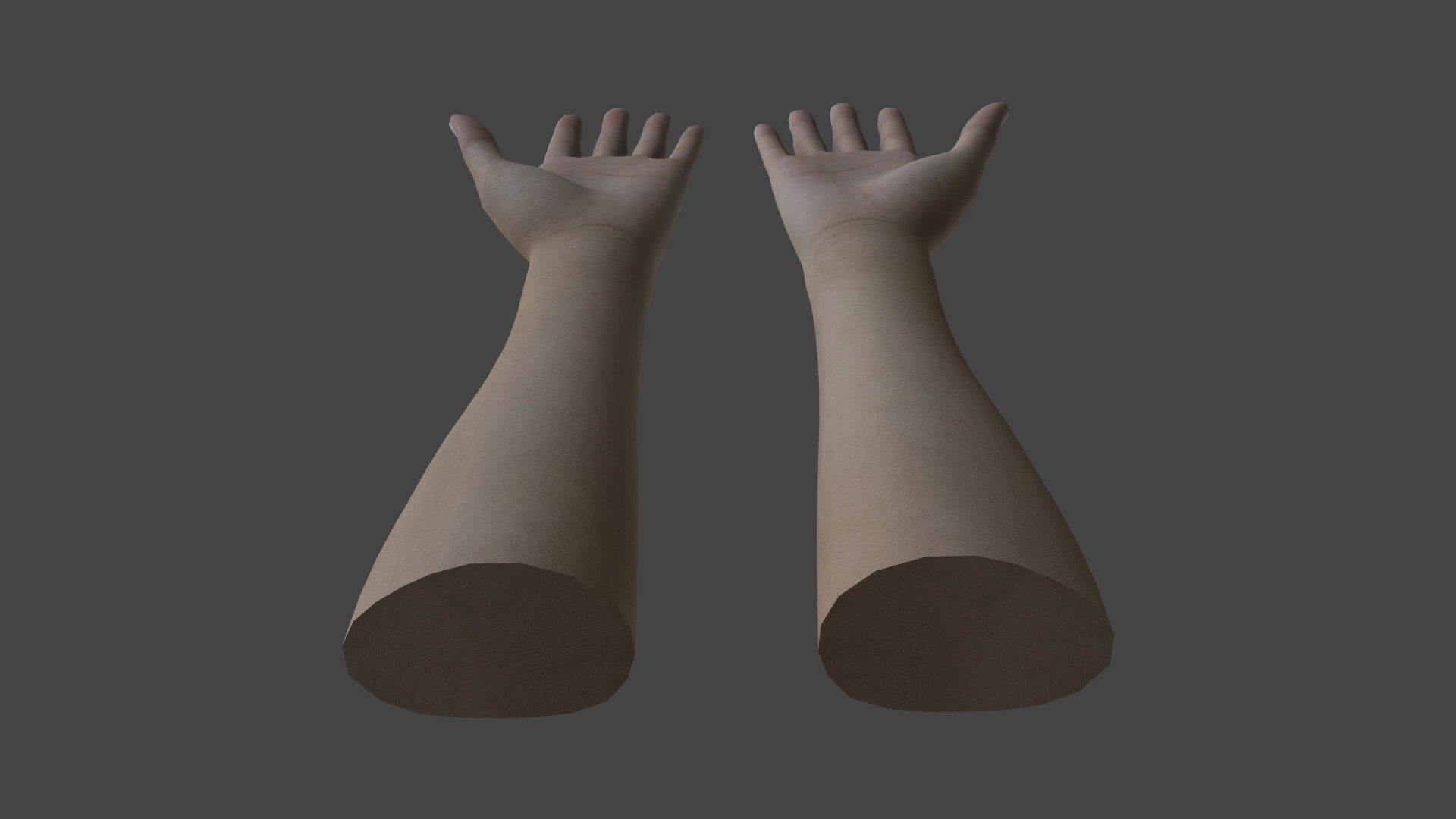 3D model HAND-037 Rigged Hands VR / AR / low-poly | CGTrader