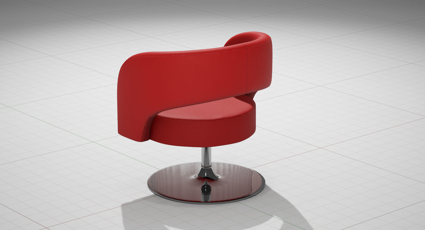 Swivel Furniture Design of Choo Chair UE4 3D model | CGTrader