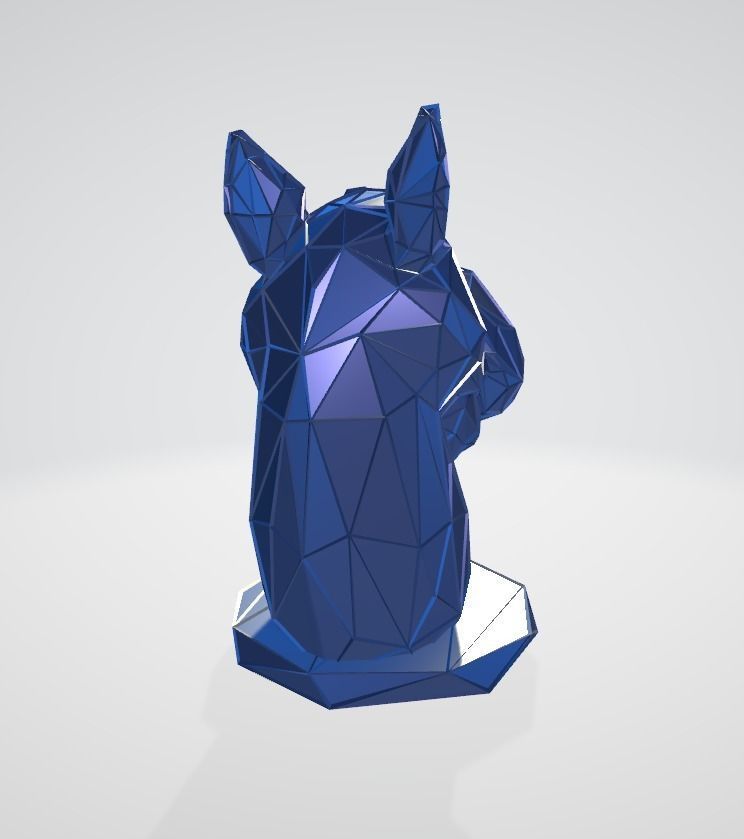 ScoobyDoo bust WIREFRAME VORONOI WIREMESH MESH 3D model 3D printable ...