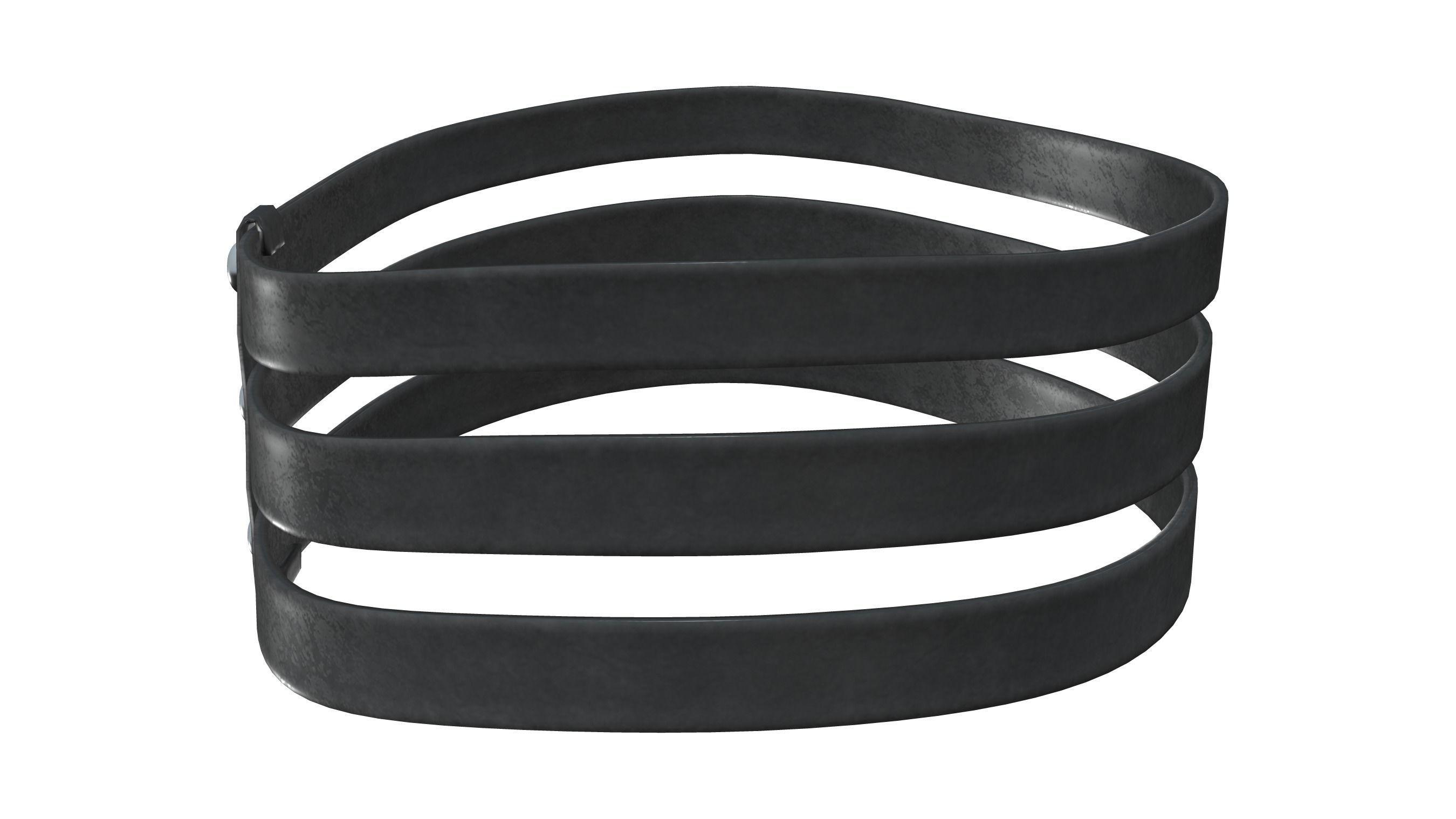 3D model 3 Tier Chocker Necklace VR / AR / low-poly | CGTrader