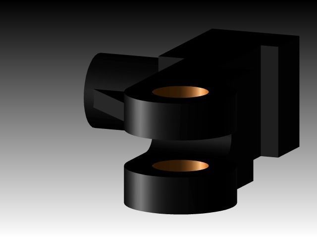 shaft retainer free 3D model | CGTrader