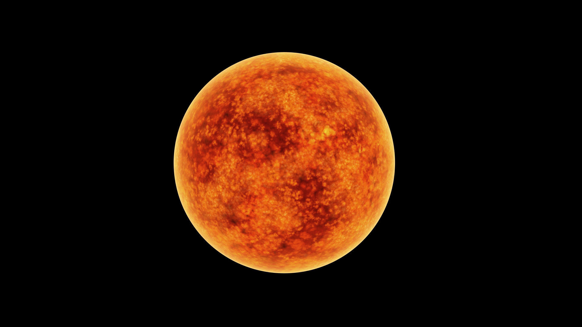 Sun Animated 3D model animated | CGTrader