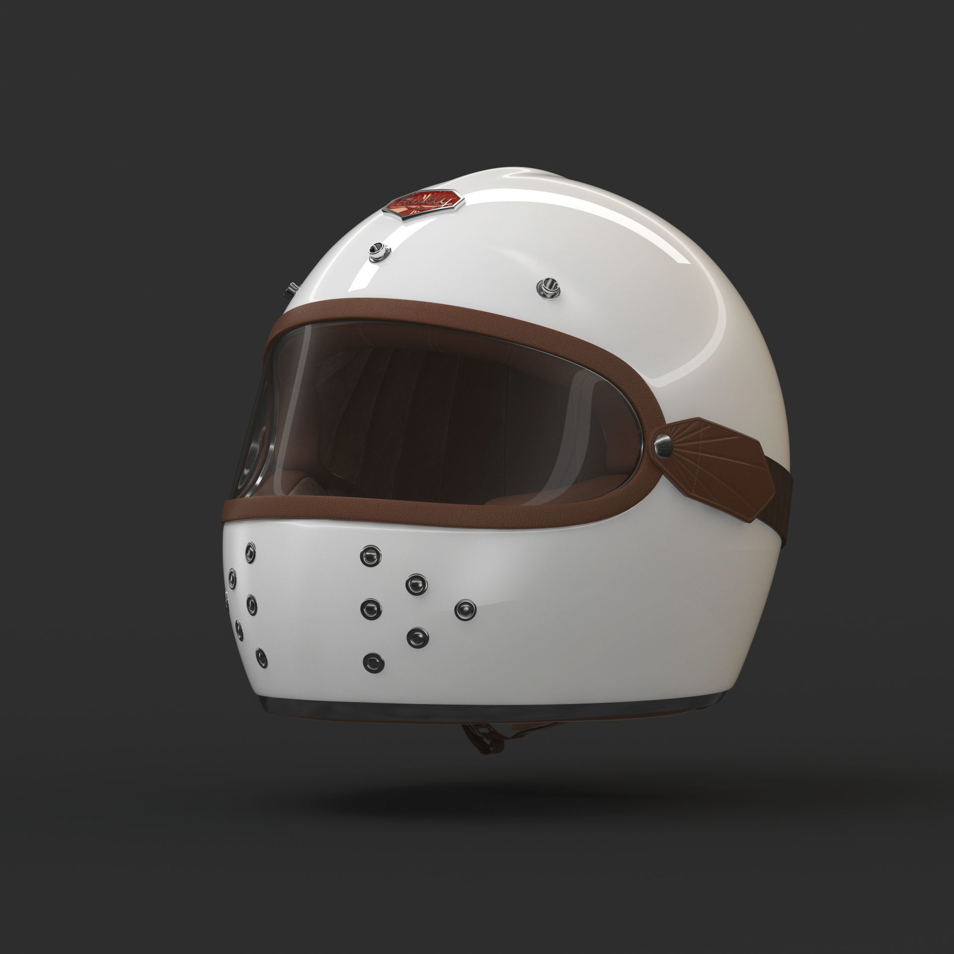 Motorcycle Helmet 3D model | CGTrader