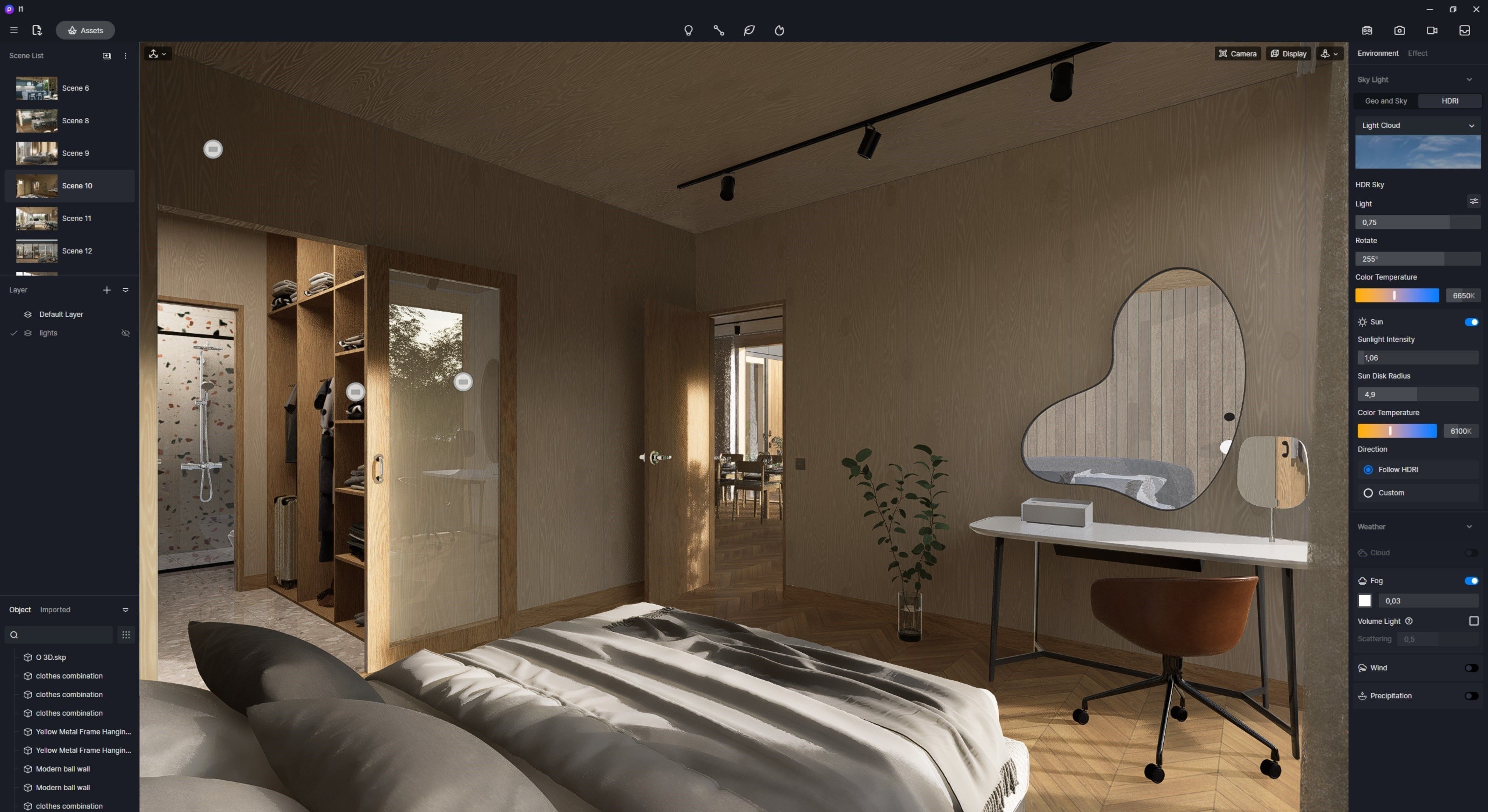 Interior Scene D5 render 2022 3D model animated | CGTrader