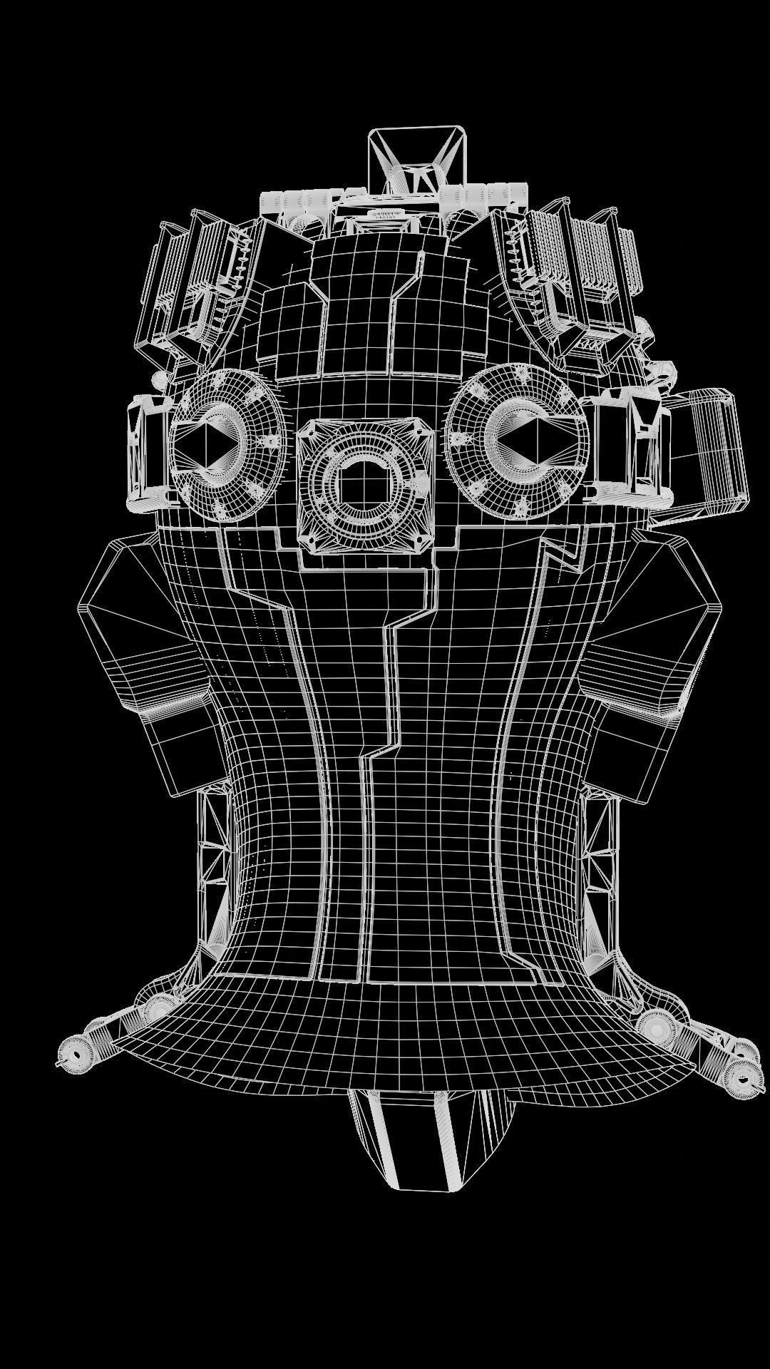 Sci-fi Character Cyborg 001 3D model | CGTrader