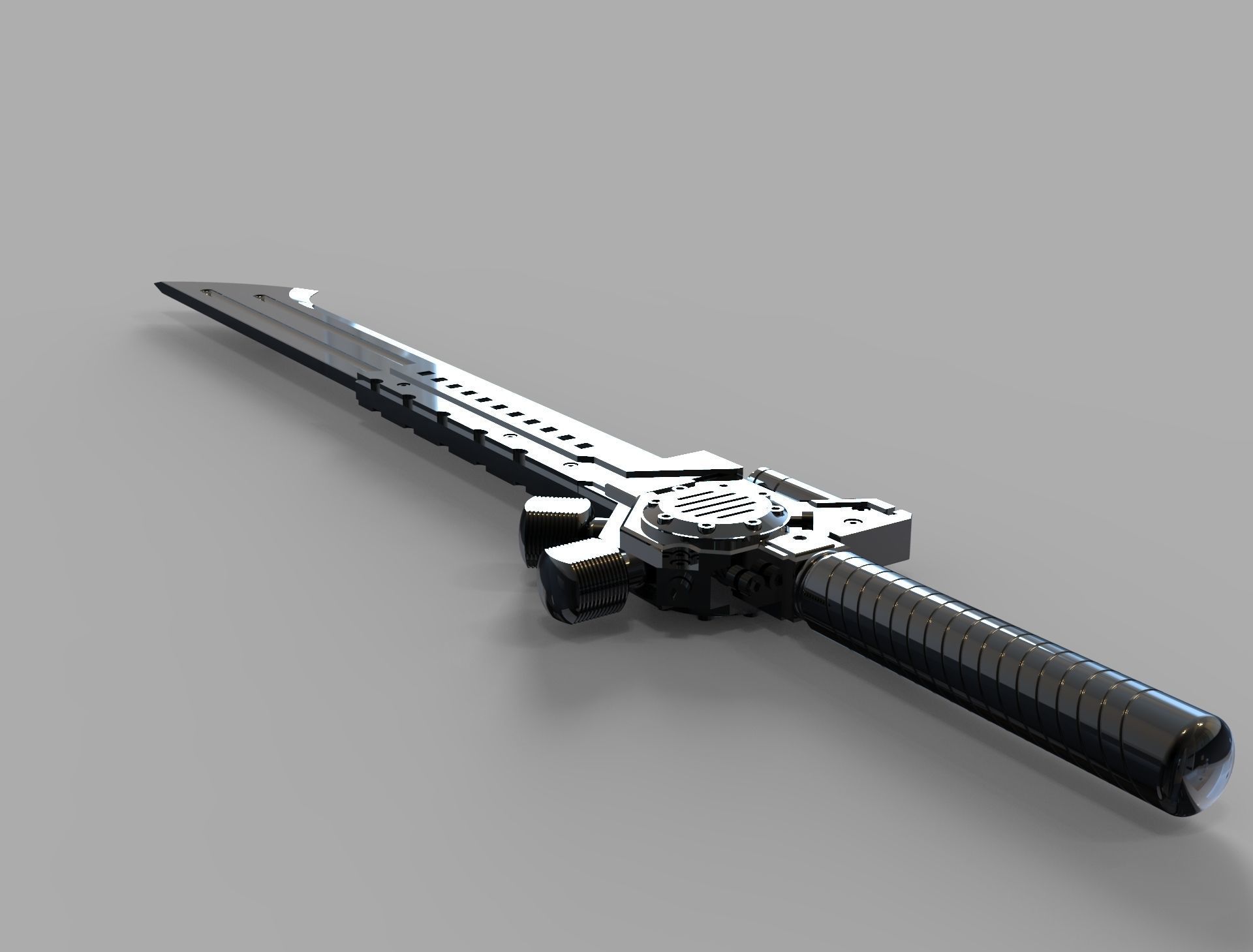 sword steampunk 3D print model 3D model 3D printable | CGTrader