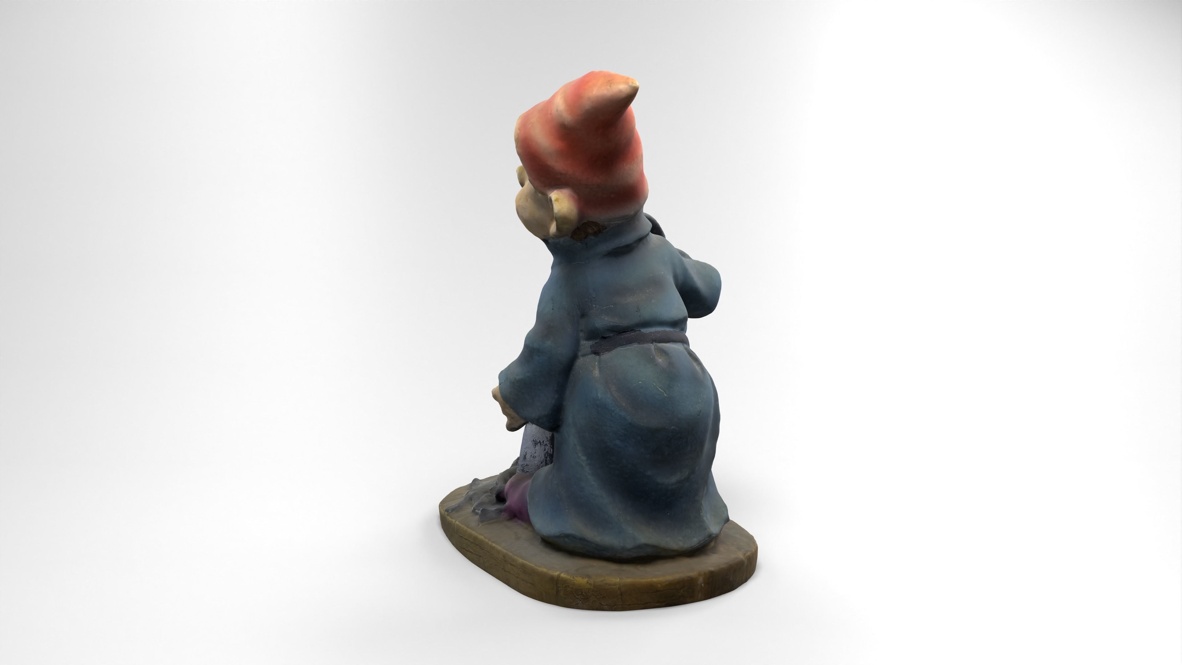 Stylized Character Gnome 01 HP Photoscan 3D model | CGTrader