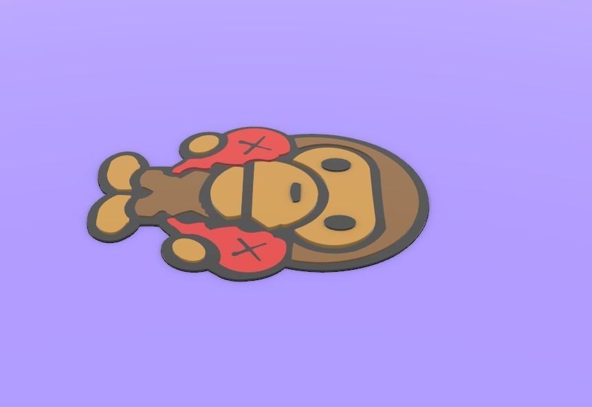 Bape baby milo printable model 3D model 3D printable | CGTrader