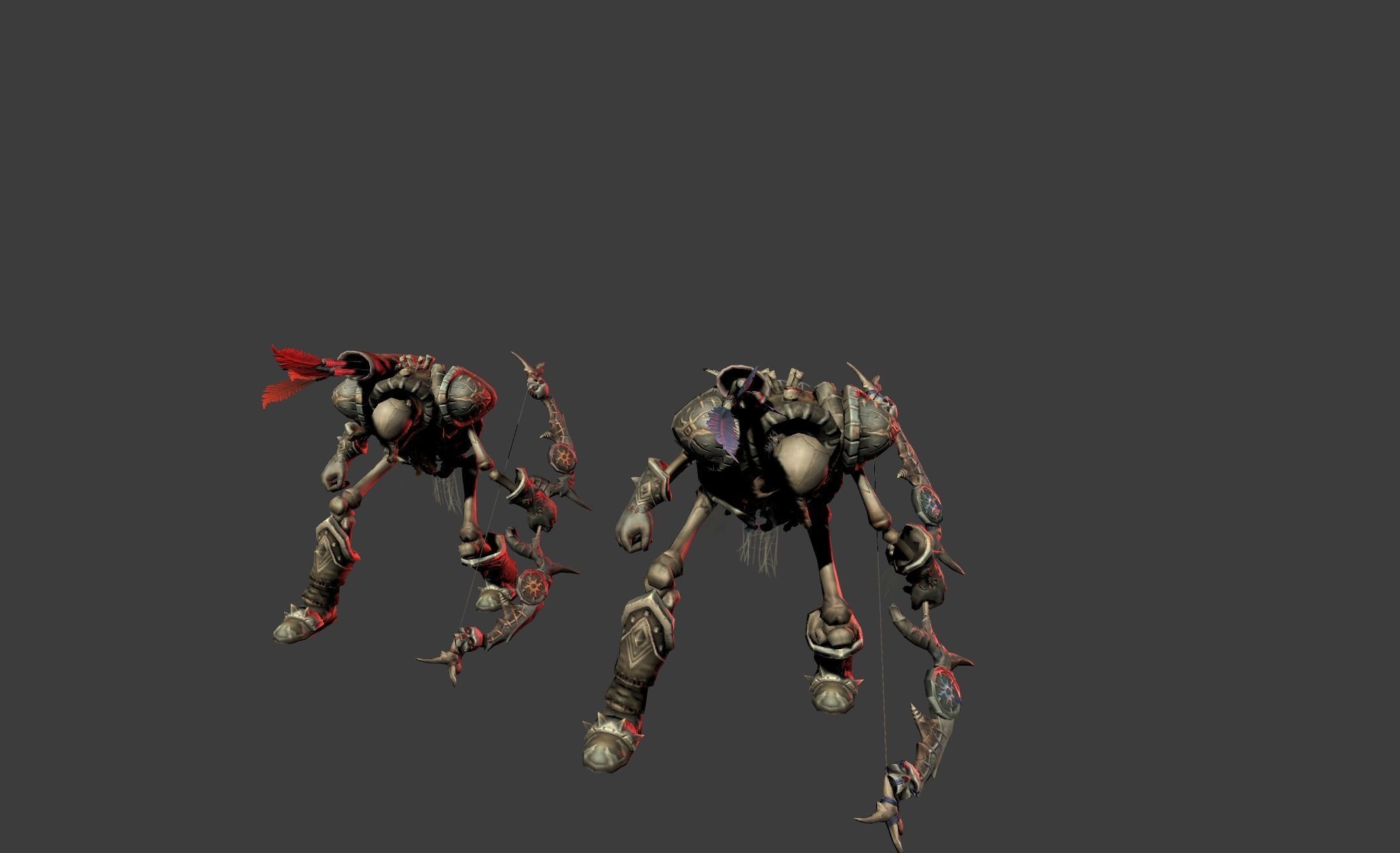 3D model Archer Skeleton Creature VR / AR / low-poly | CGTrader