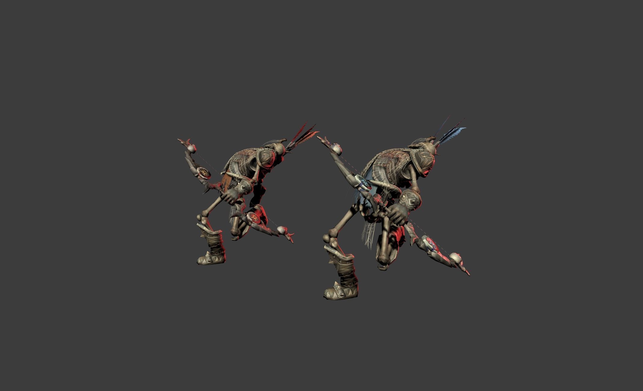 3D model Archer Skeleton Creature VR / AR / low-poly | CGTrader