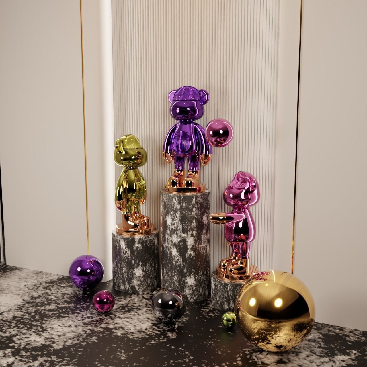 3D model Display Area VR / AR / low-poly | CGTrader