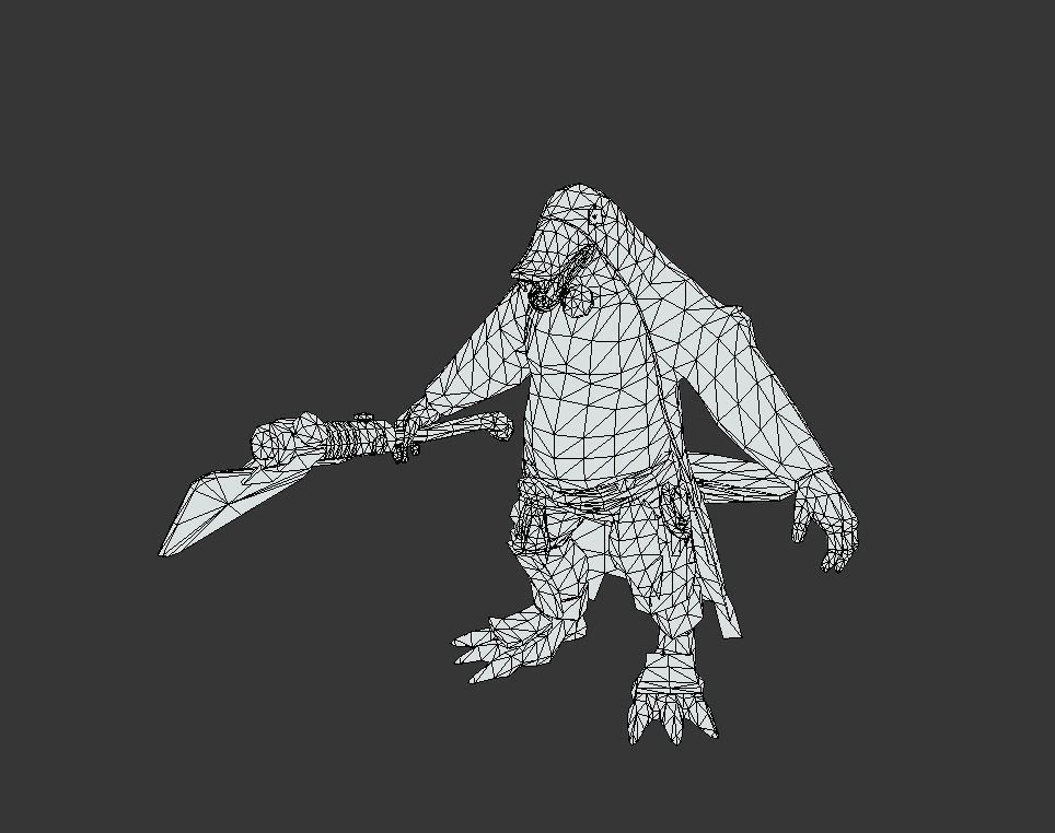 3D model Duck Fighter Warrior VR / AR / low-poly | CGTrader