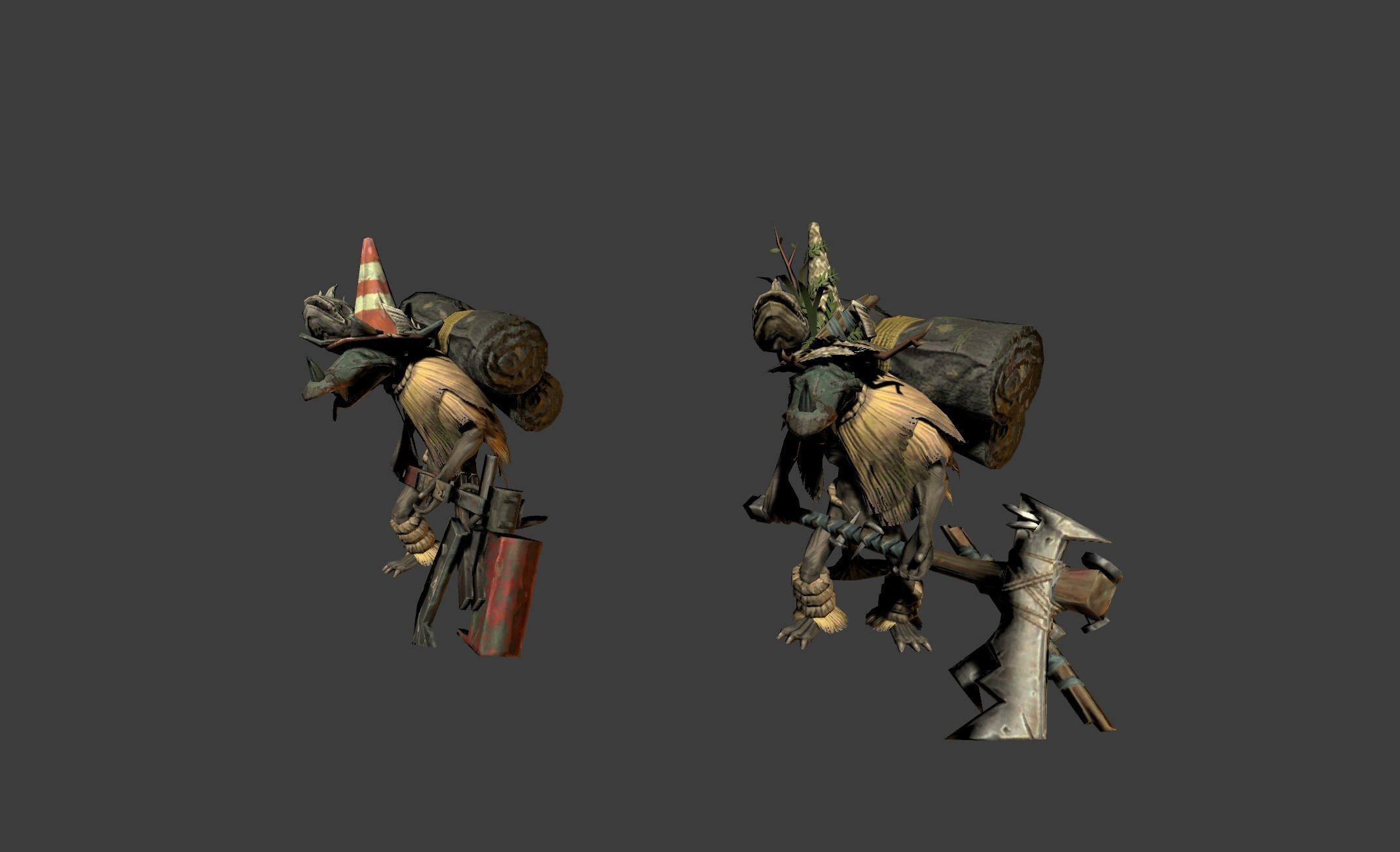 3D model Duck Worker Mutant VR / AR / low-poly | CGTrader