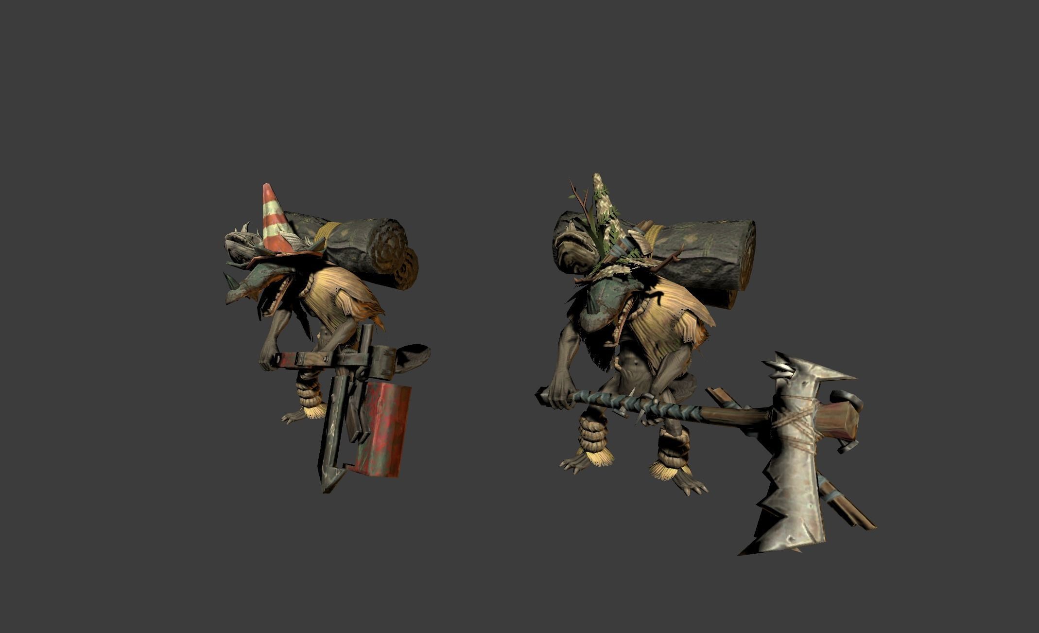 3D model Duck Worker Mutant VR / AR / low-poly | CGTrader