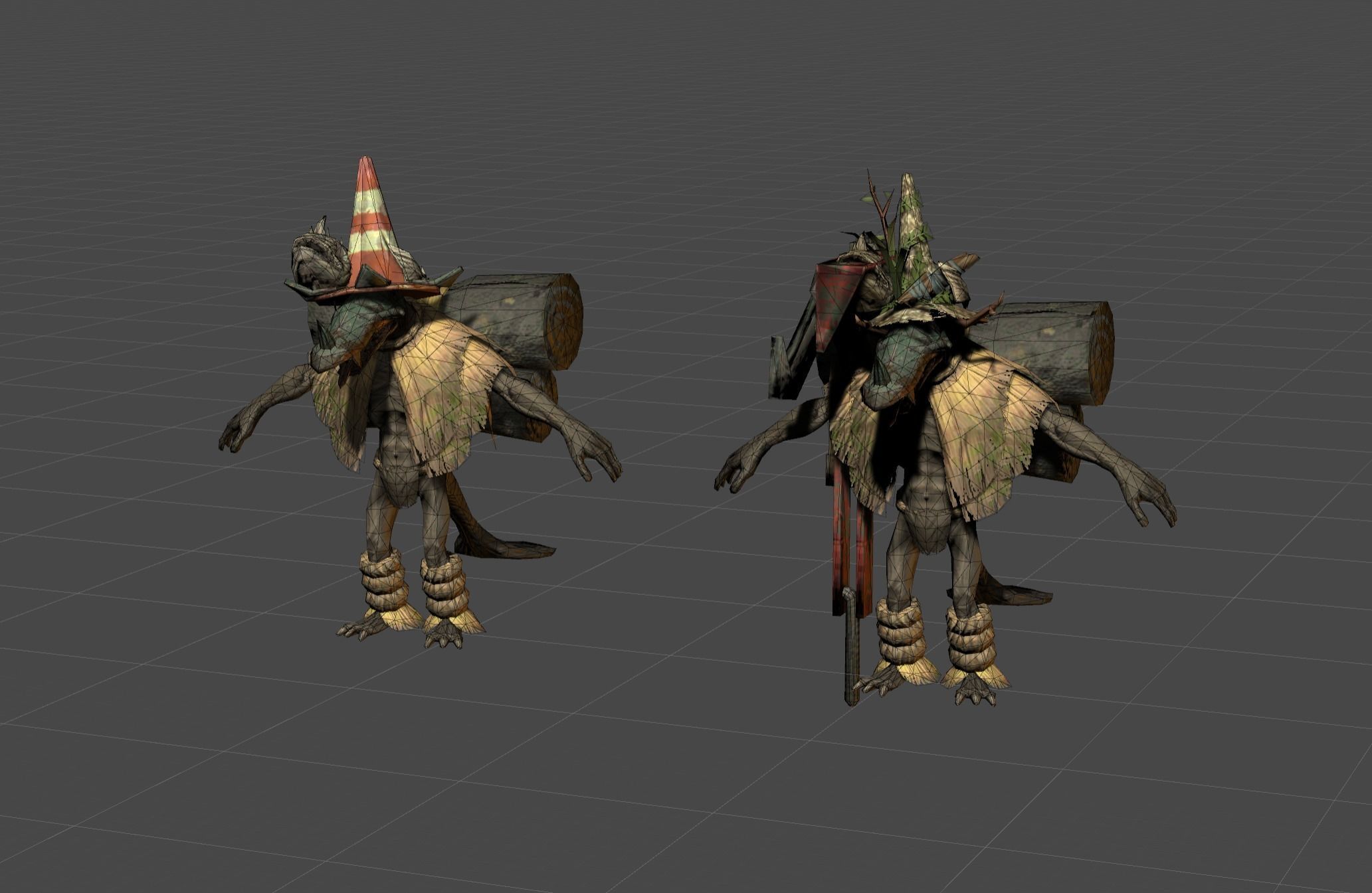 3D model Duck Worker Mutant VR / AR / low-poly | CGTrader