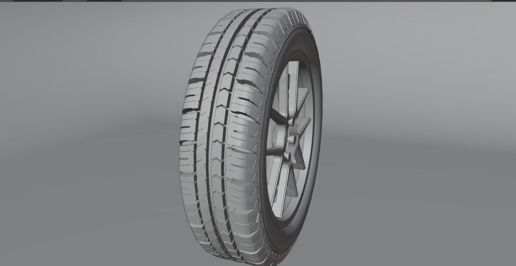 3D model Realistic 3D Tyres for Gaming and Animation VR / AR / low-poly ...
