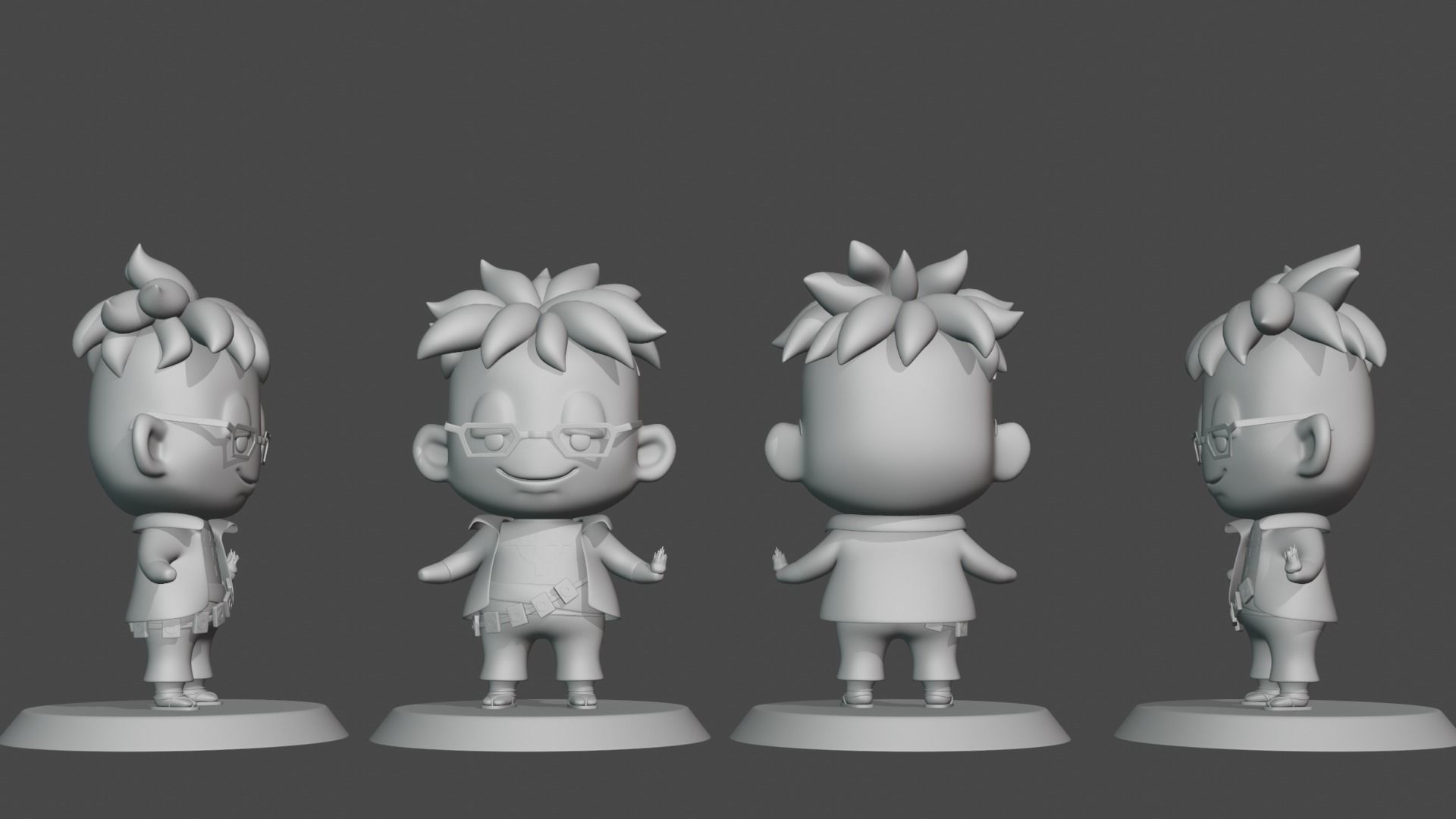 Marco Chibi - One Piece 3D model 3D printable | CGTrader
