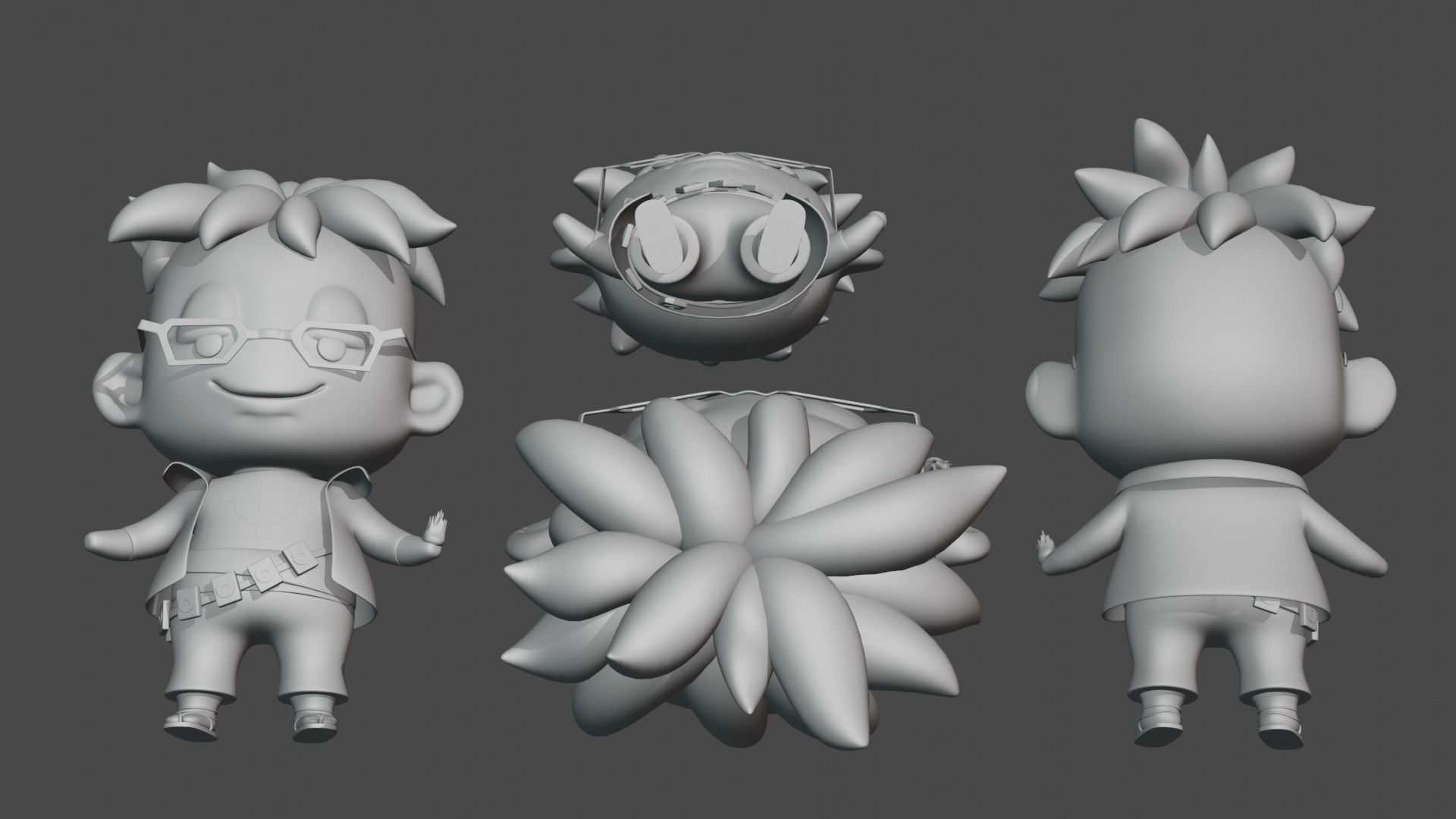 Marco Chibi - One Piece 3D model 3D printable | CGTrader