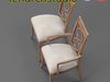 tenarchstudio Baratta Asher Chair 4260 render ready vray corona 3D ...