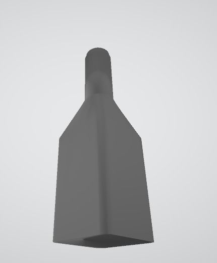 Fancy bottle-Oil bottle free 3D model | CGTrader