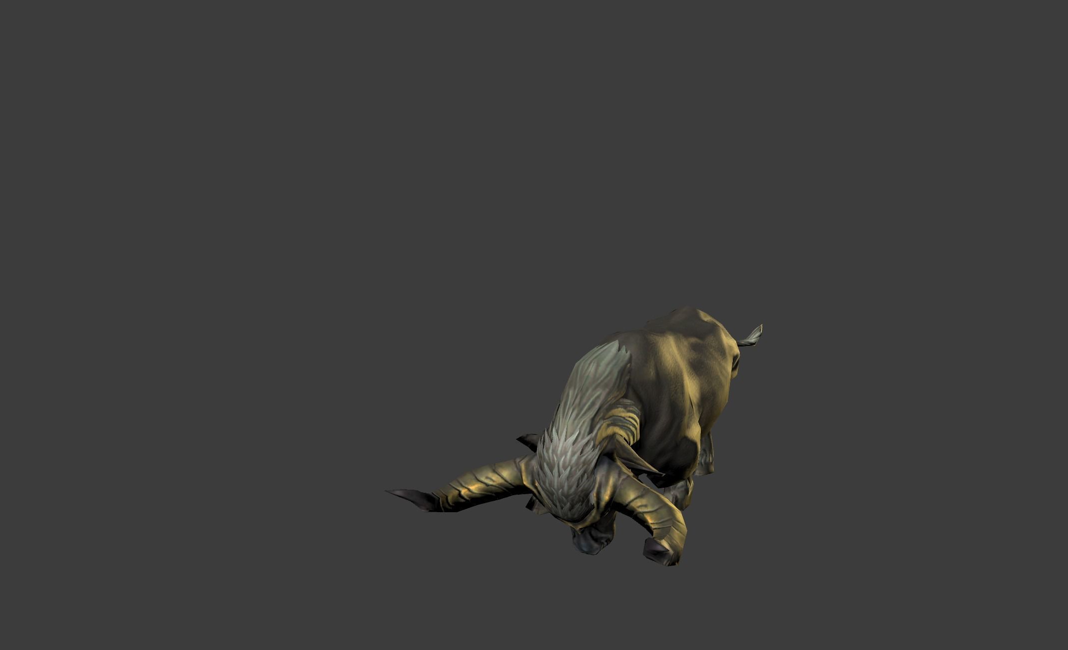 3D model Buffalo Animal Mutant VR / AR / low-poly | CGTrader