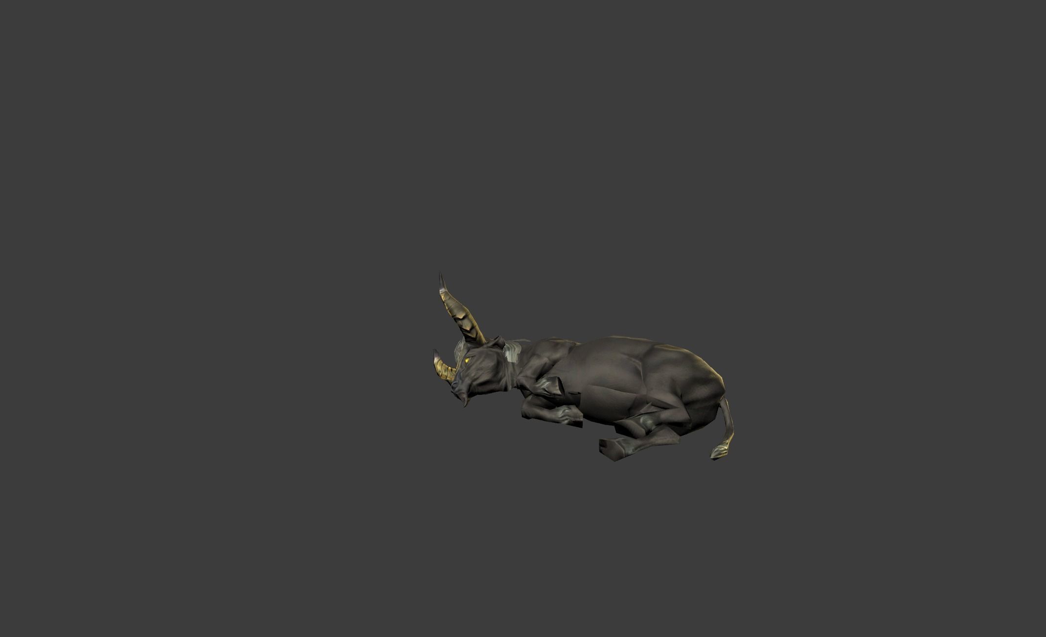 3D model Buffalo Animal Mutant VR / AR / low-poly | CGTrader