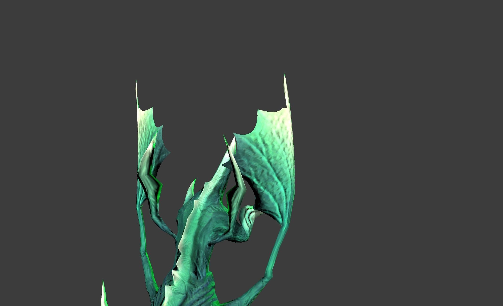 3D model Flying Lizard Mutant Bat VR / AR / low-poly | CGTrader