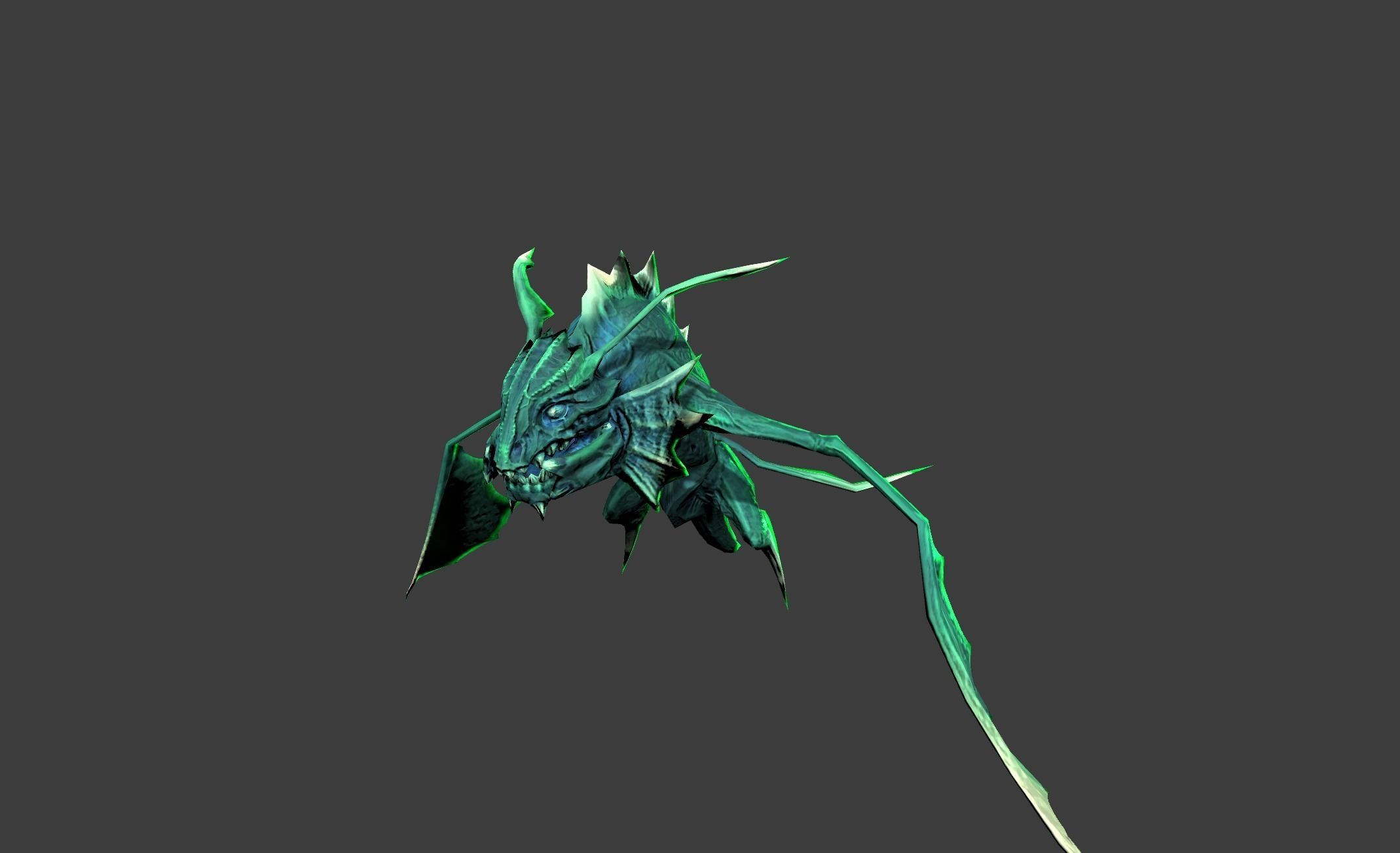 3D model Flying Lizard Mutant Bat VR / AR / low-poly | CGTrader