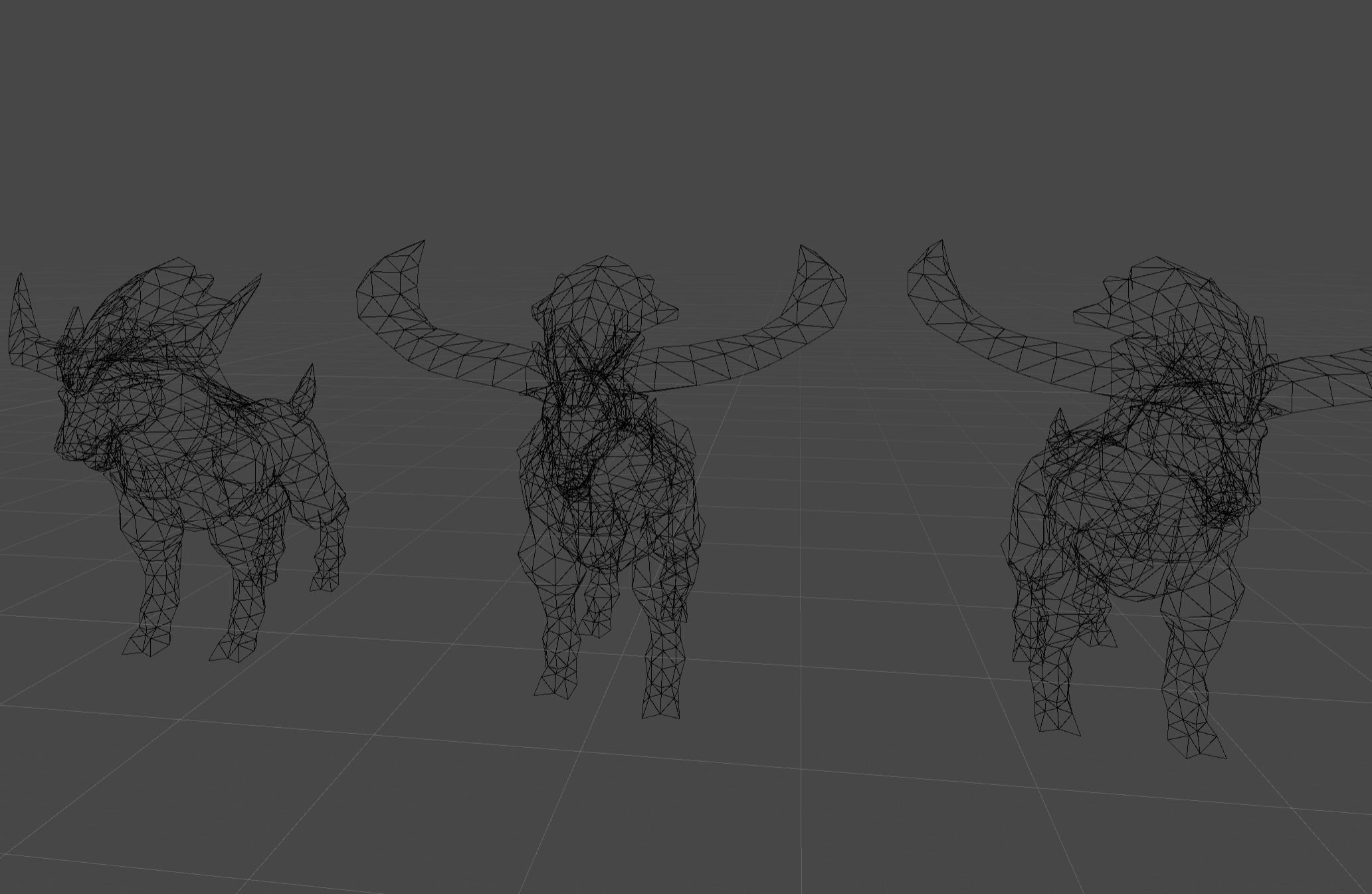 3D model Mutant Beast Cow Animal VR / AR / low-poly | CGTrader