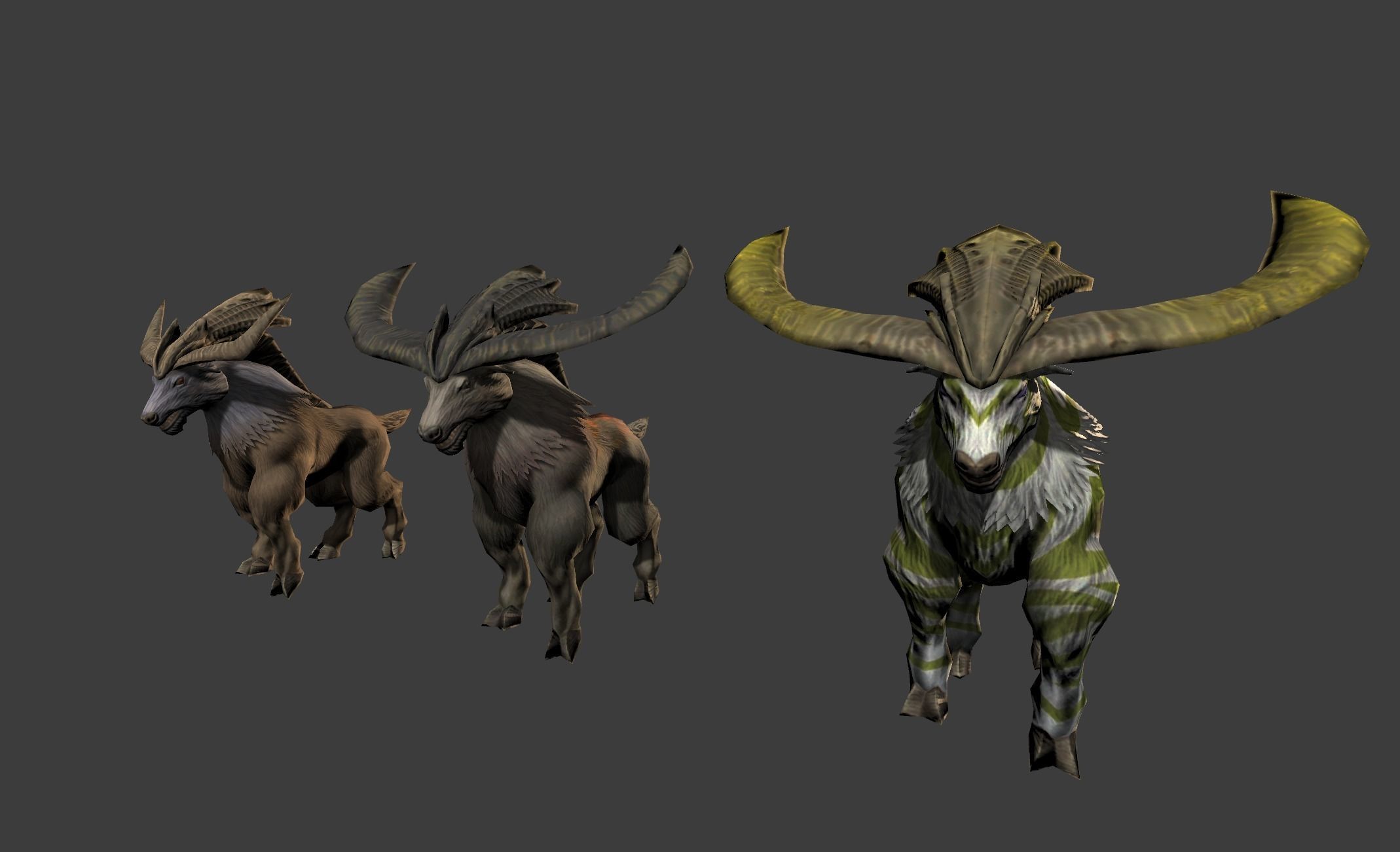 3D model Mutant Beast Cow Animal VR / AR / low-poly | CGTrader