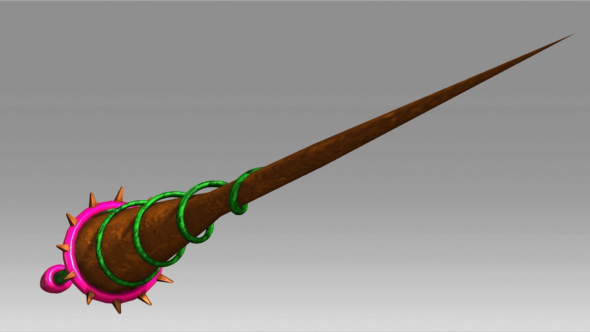 3D model Vine lance VR / AR / low-poly | CGTrader